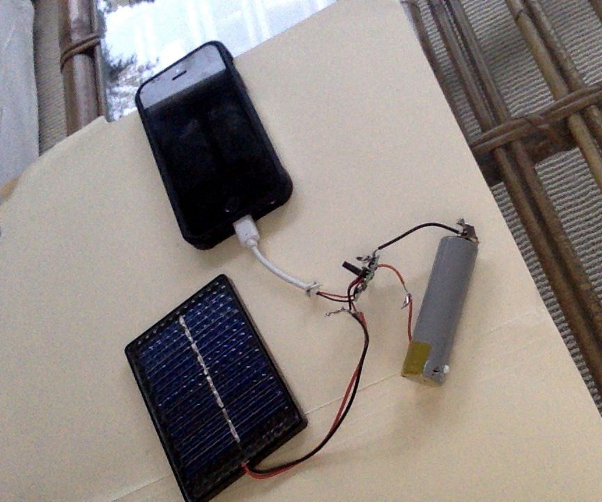 Solar Powered Phone Charger Necessities - Instructables