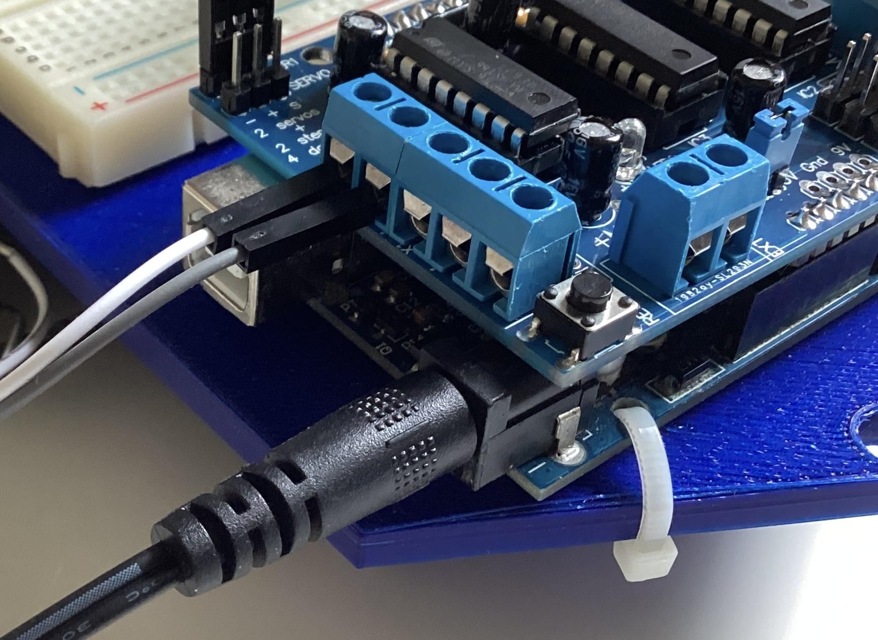 Arduino Ground Rover With Adafruit Motor Shield V1 and Servo Sonar ...
