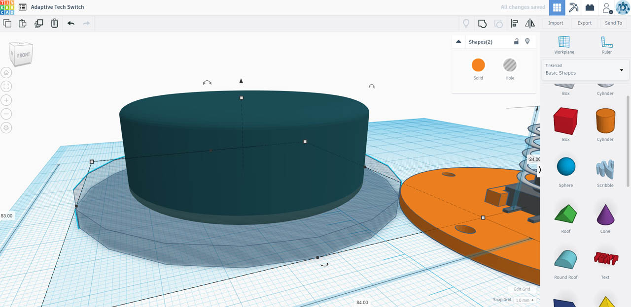 Create Adaptive Switches With TinkerCAD and 3D Printing : 8 Steps (with ...
