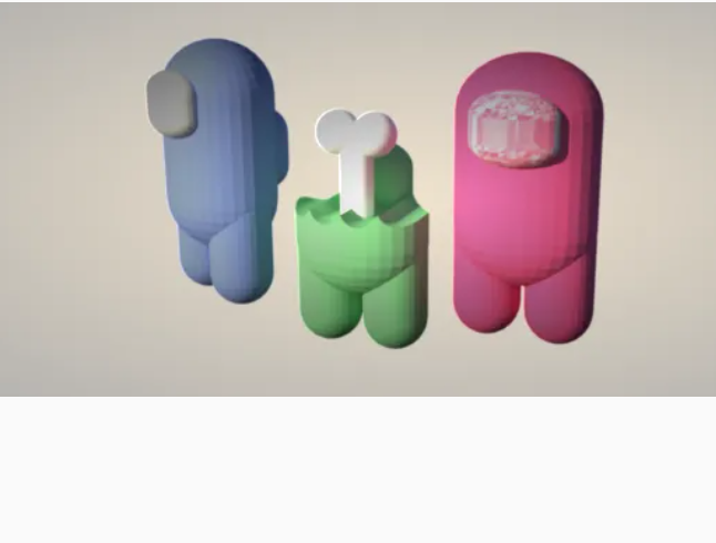 How to Design Among Us Characters Using 3D CAD Software - Instructables