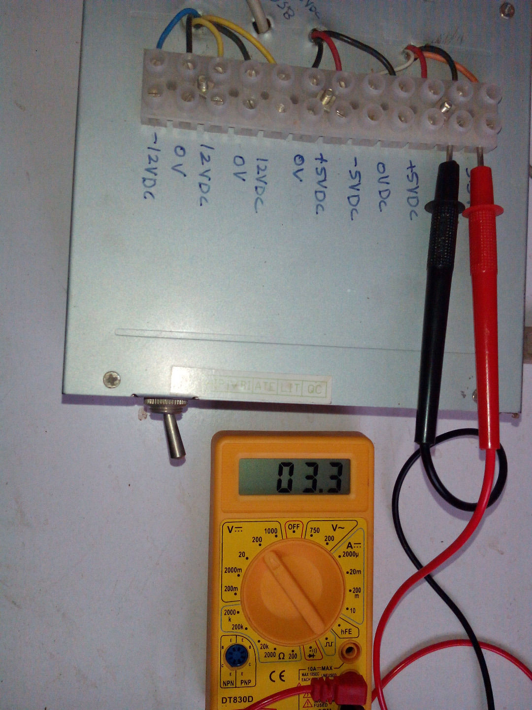 How to Use an Old SMPS As a Power Supply Unit for Testing : 3 Steps ...