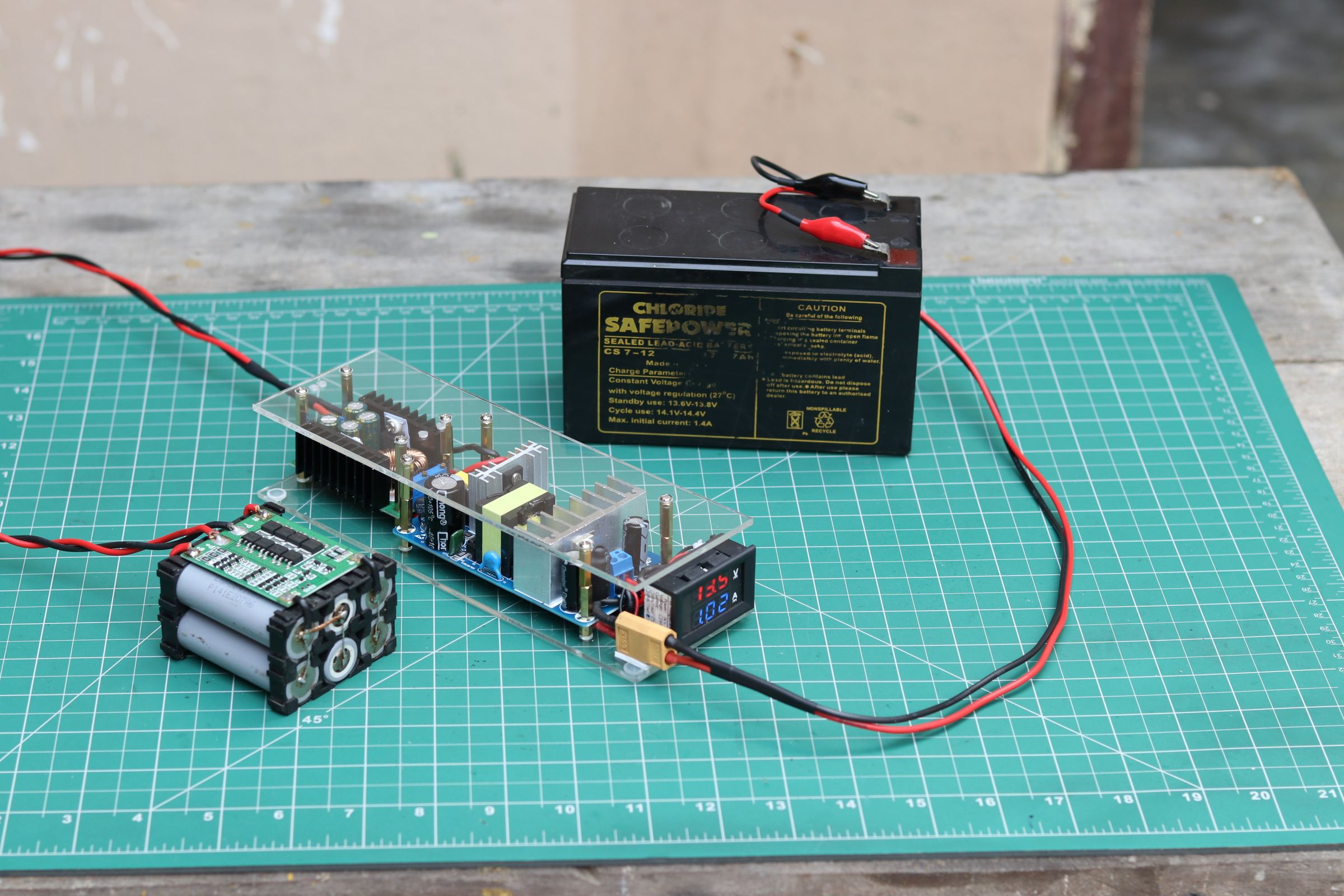 How to Make an Automatic 12V Battery Charger : 17 Steps (with Pictures ...