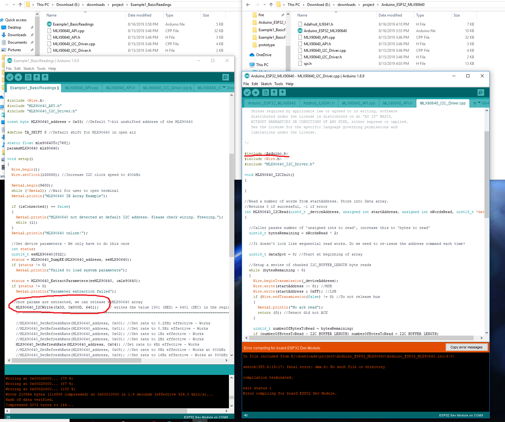 Infrared Thermal Imaging Camera With MLX90640 and ESP32 for Less Than ...
