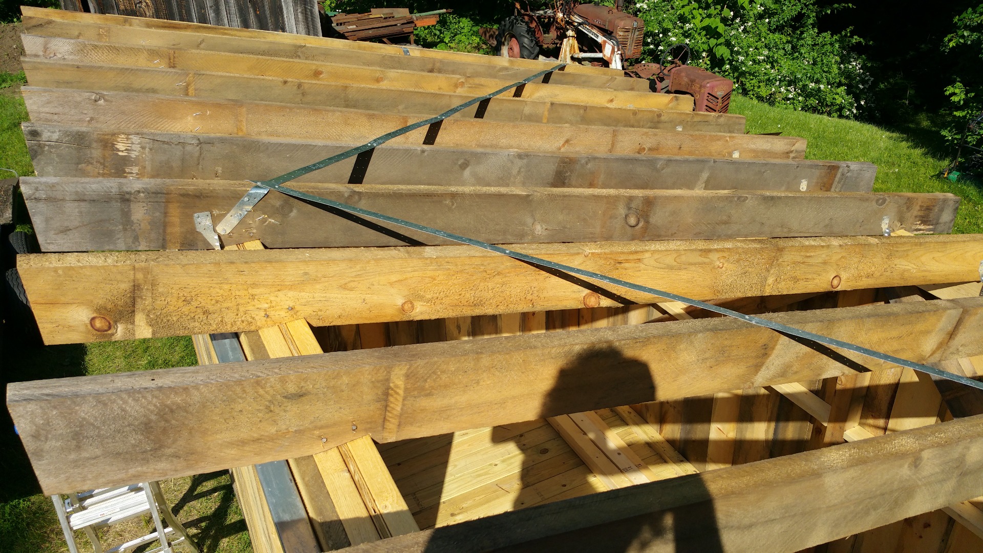 Build a Portable Rough-Sawn Shed : 15 Steps (with Pictures) - Instructables