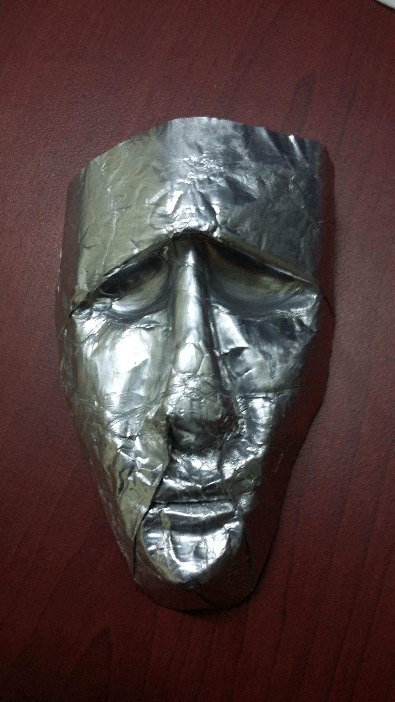 Tinfoil Human Face : 10 Steps (with Pictures) - Instructables