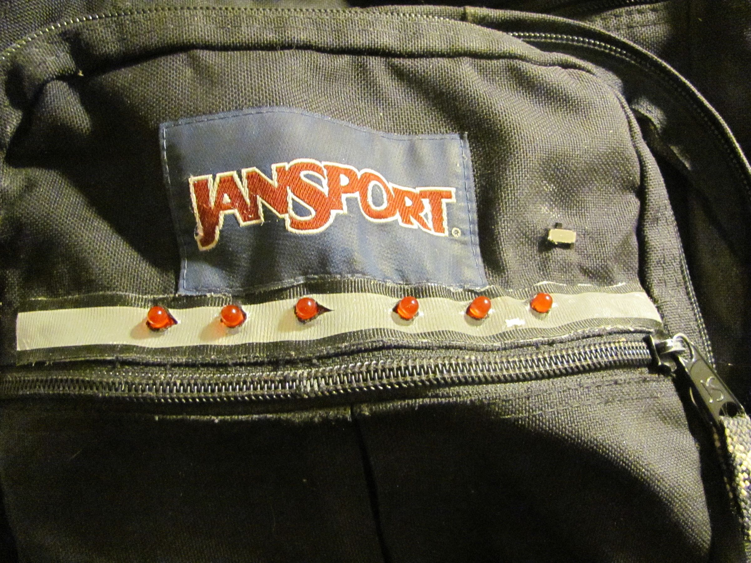 Reflective Flashing Safety Backpack : 11 Steps - Instructables