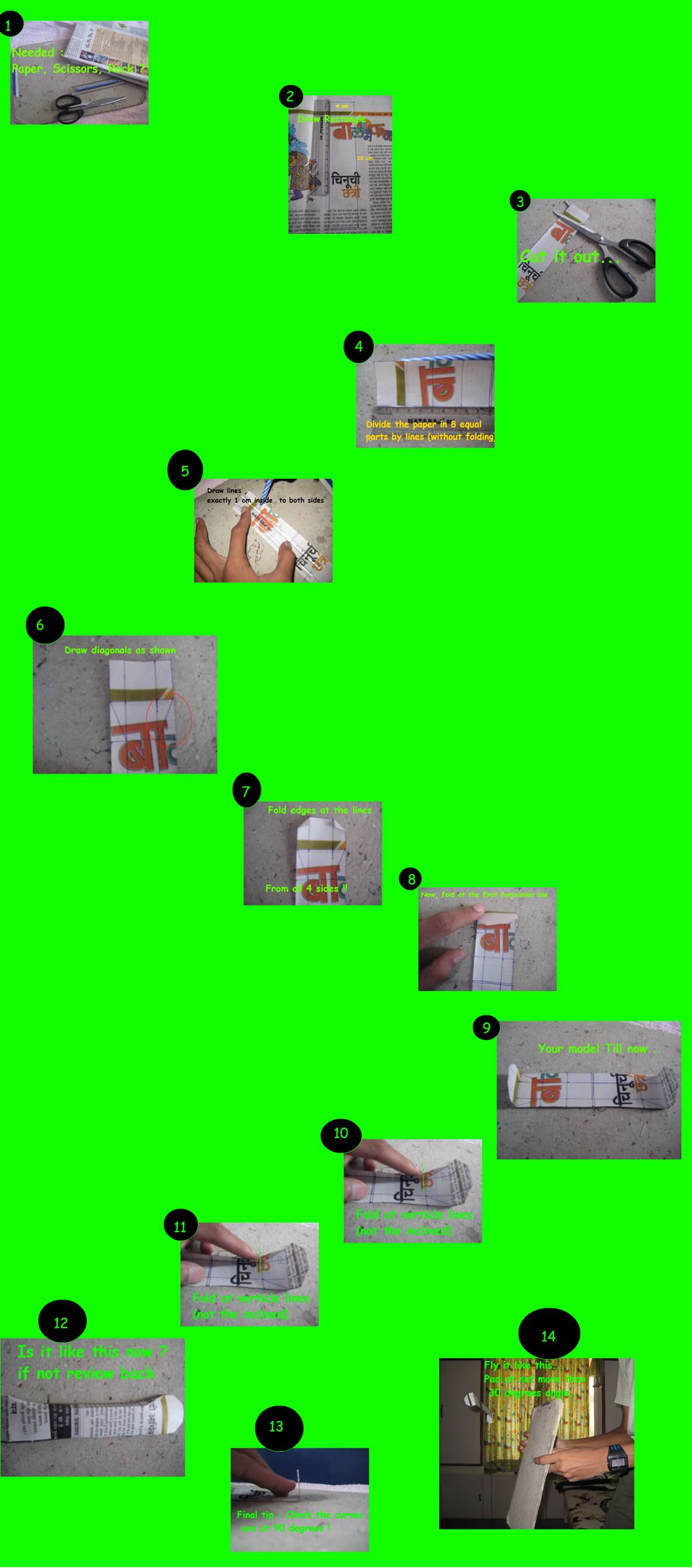 Build a Tumblewing (1 PIC INSTRUCTIONS !!) - Instructables