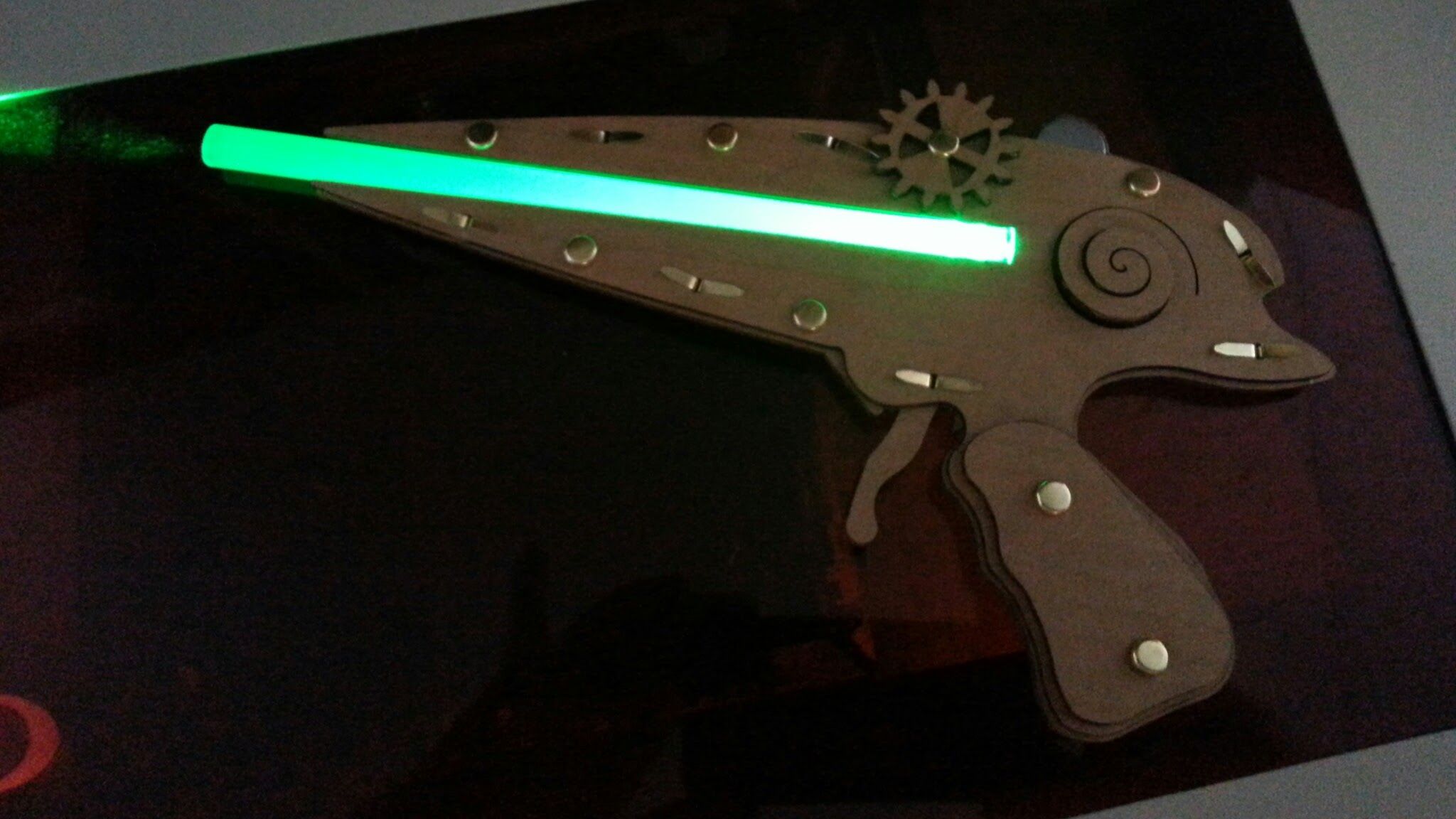 Easy Steam Punk Laser Pistol That Lights Up : 5 Steps (with Pictures ...