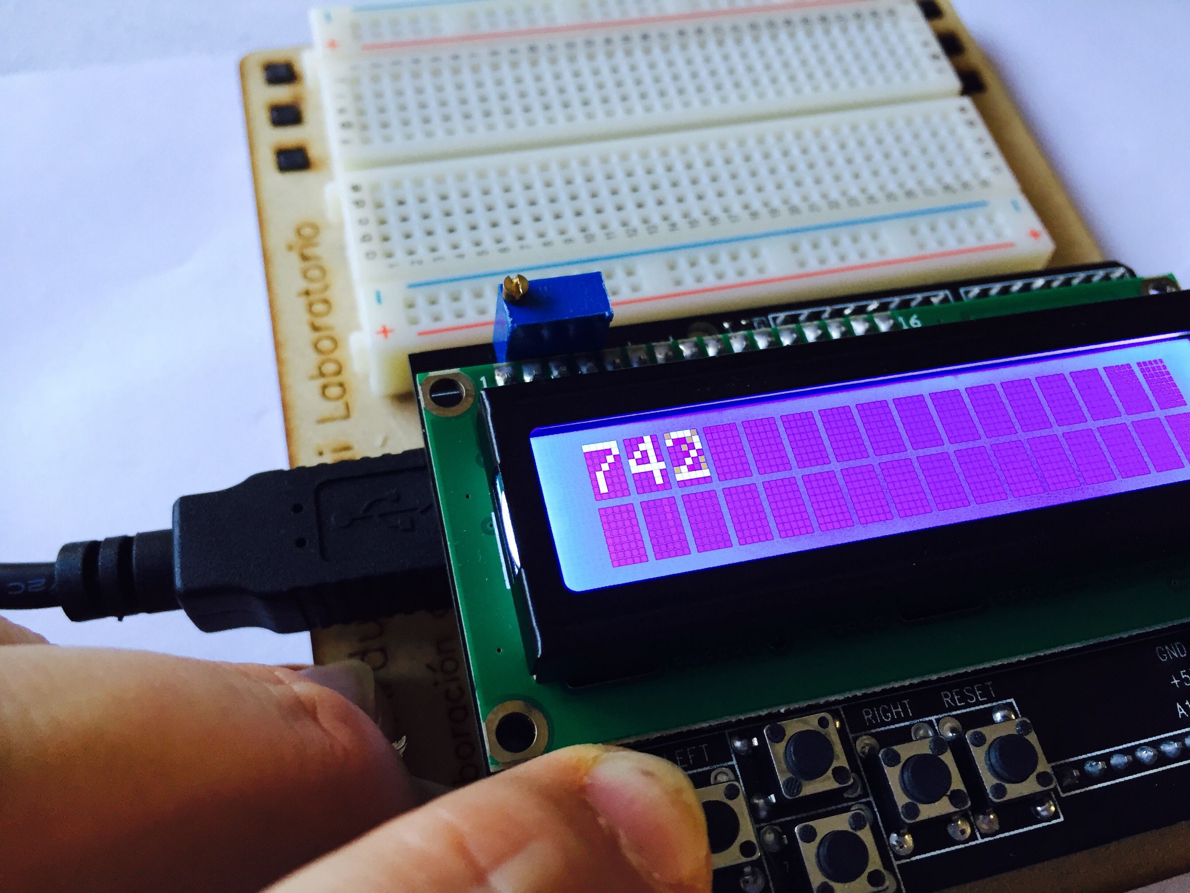 Arduino Con Pantalla LCD 1602 : 4 Steps (with Pictures) - Instructables