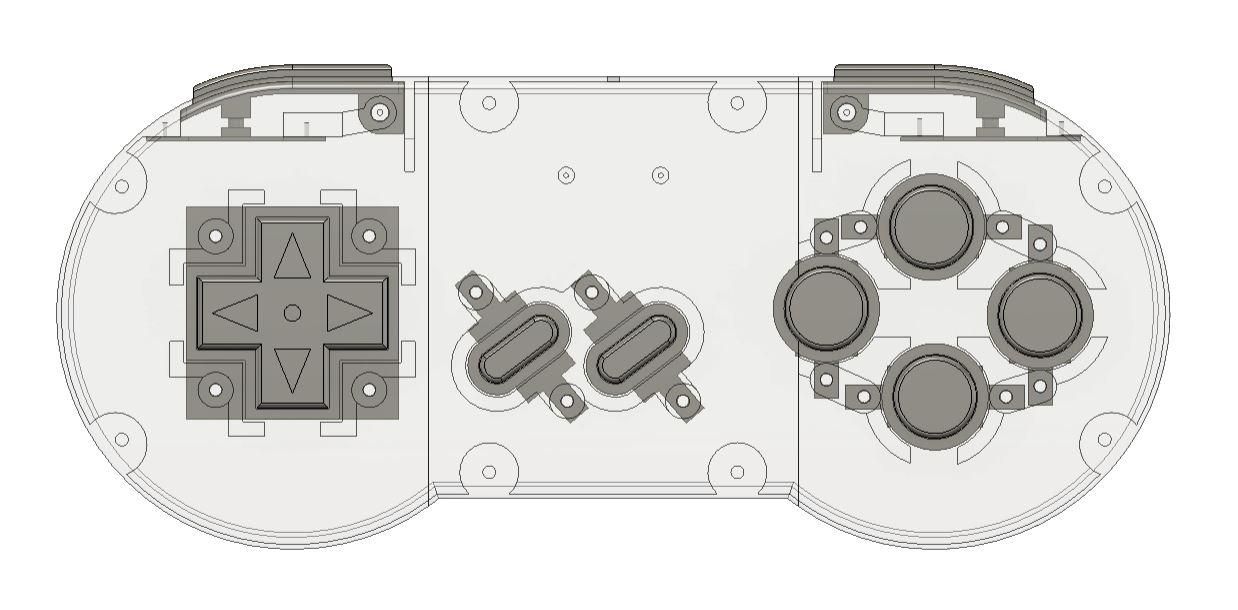SUPER Nintendo Entertainment System Controller XL : 22 Steps (with ...
