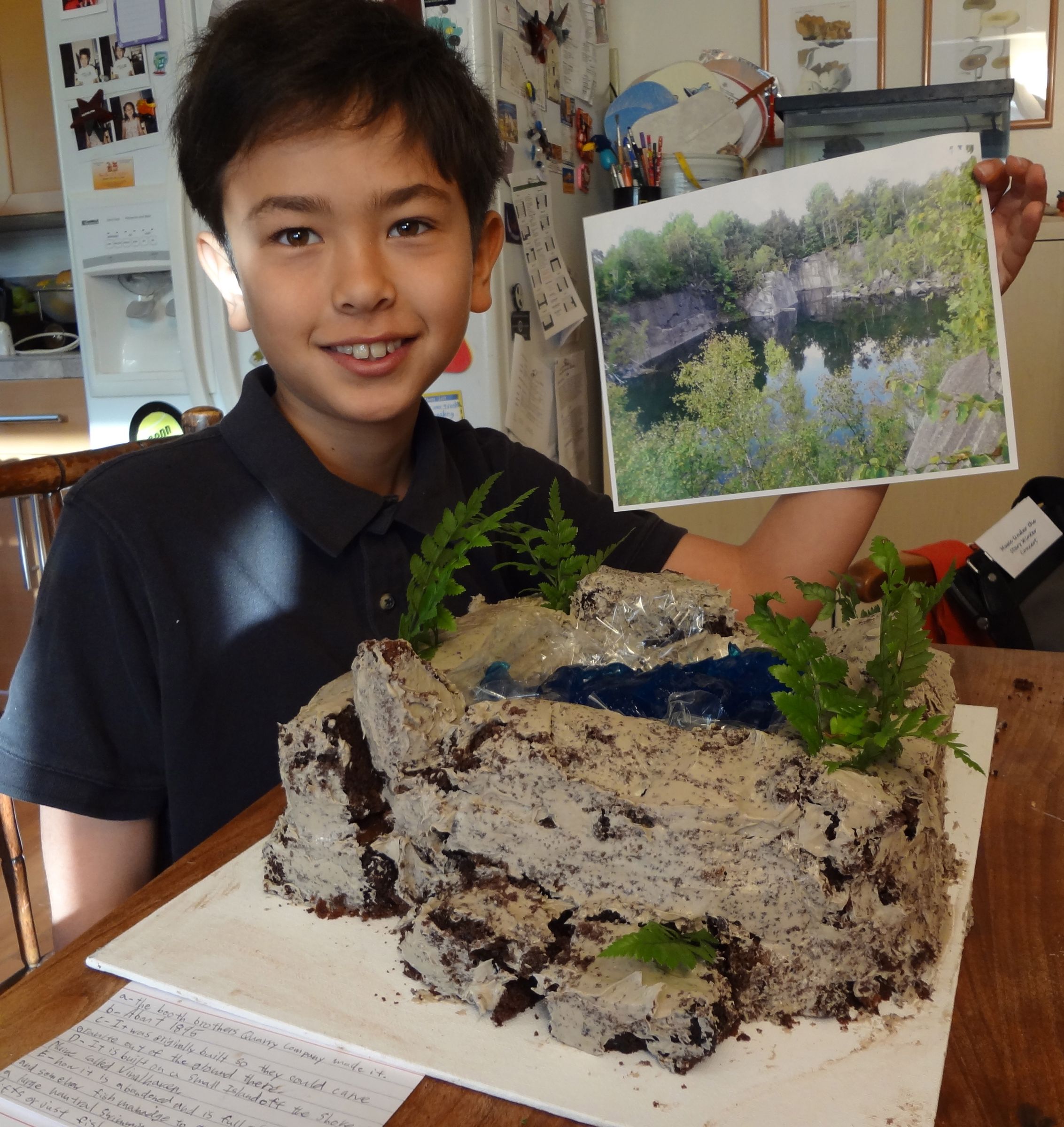 Cake Construction - Mission Santa Cruz, Mt. McKinley & Stone Quarry : 4 ...