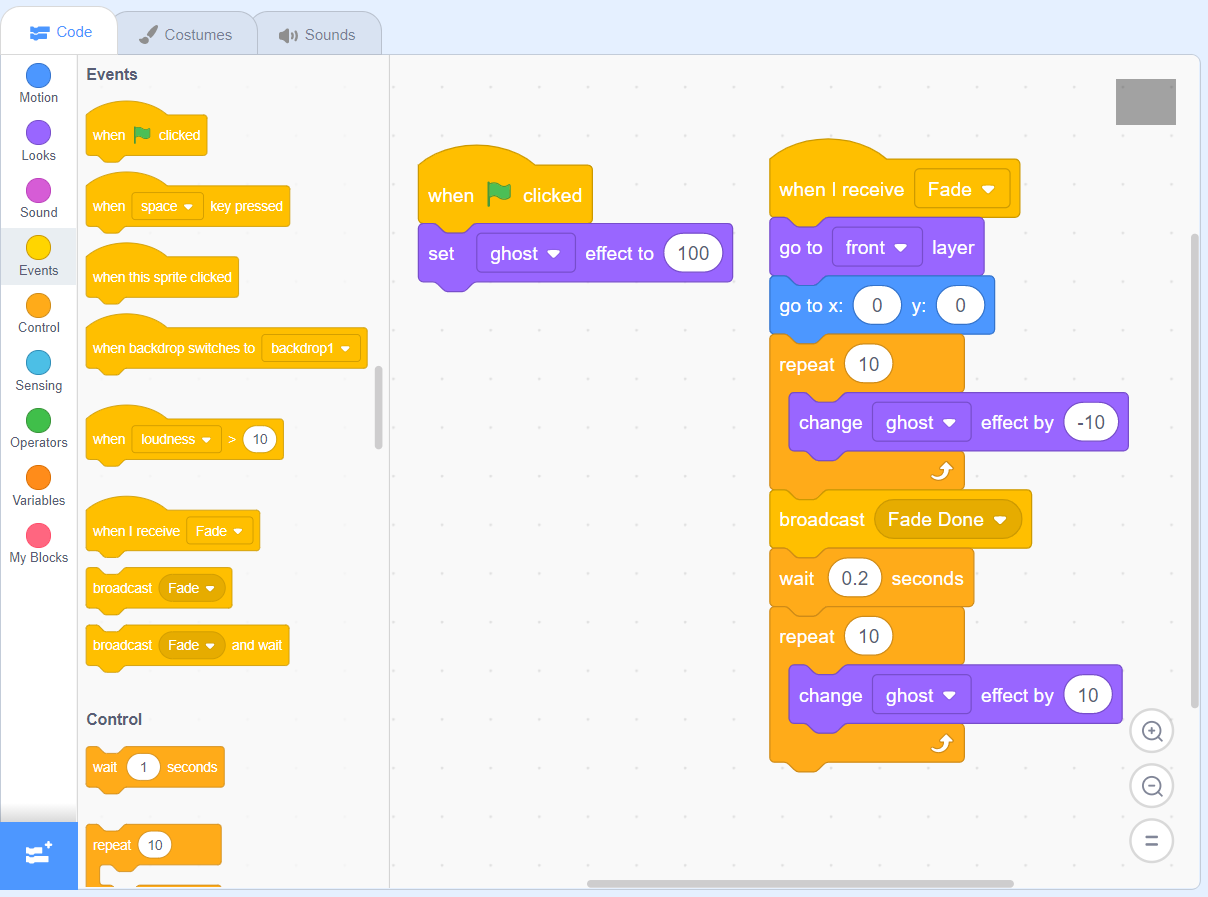 Mesmerizing Animations in Scratch : 10 Steps (with Pictures ...