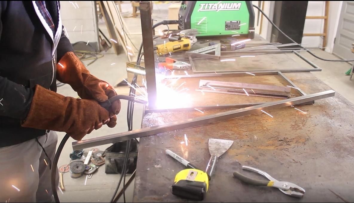 Dumpster Fire Pit (easy Welding Project) : 12 Steps (with Pictures ...