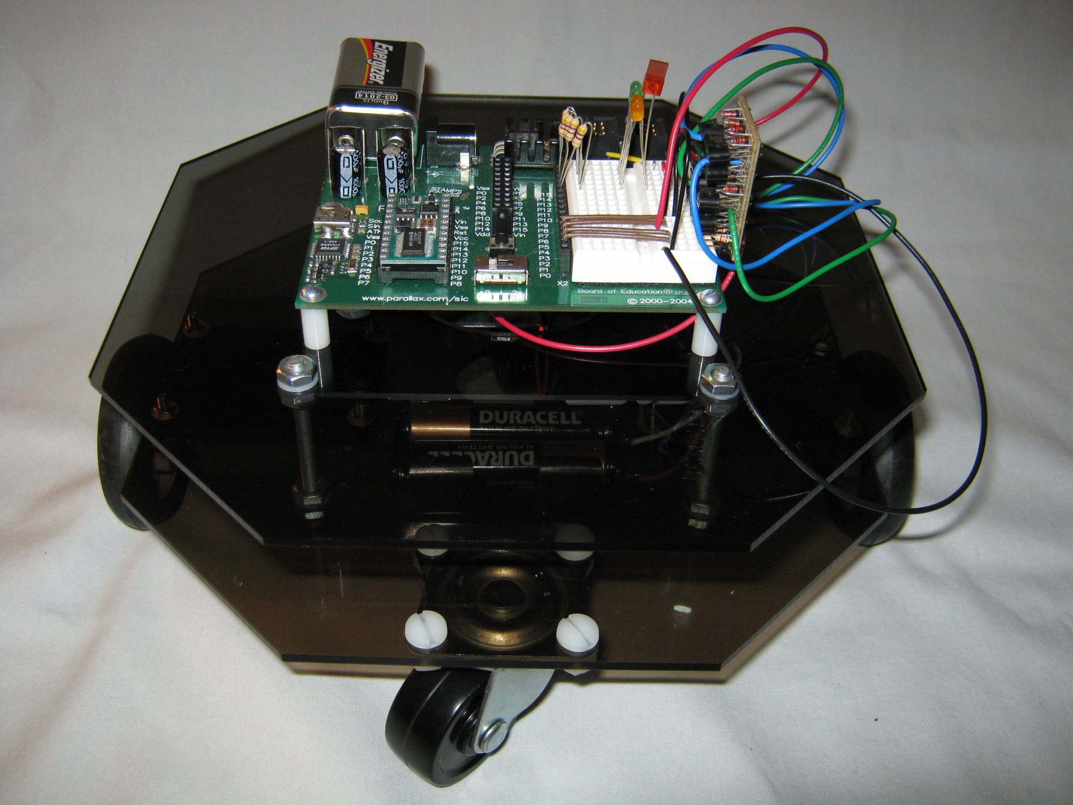 Octagon Acrylic Robot : 16 Steps (with Pictures) - Instructables