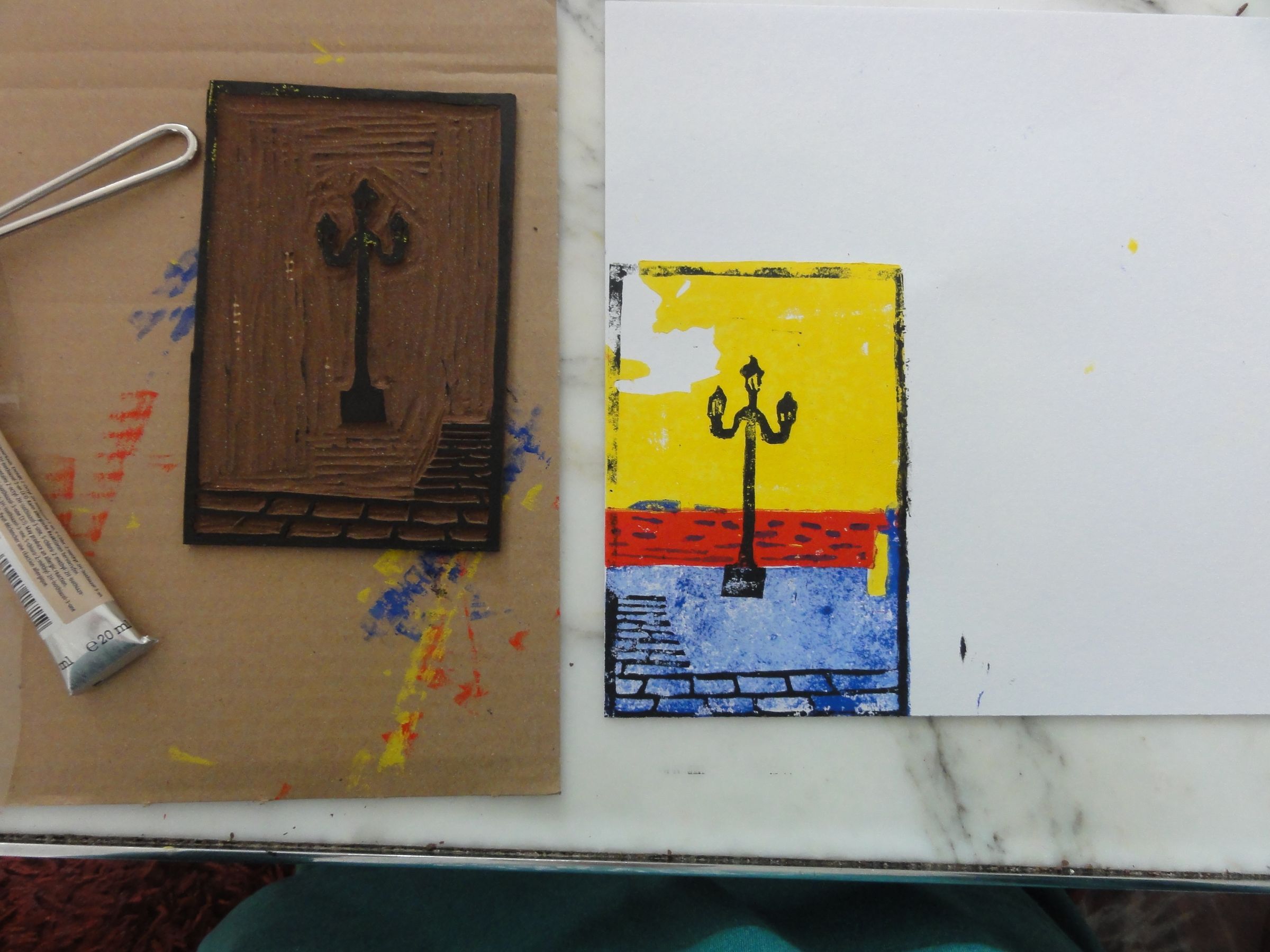 Multi-colored Linocut : 4 Steps (with Pictures) - Instructables