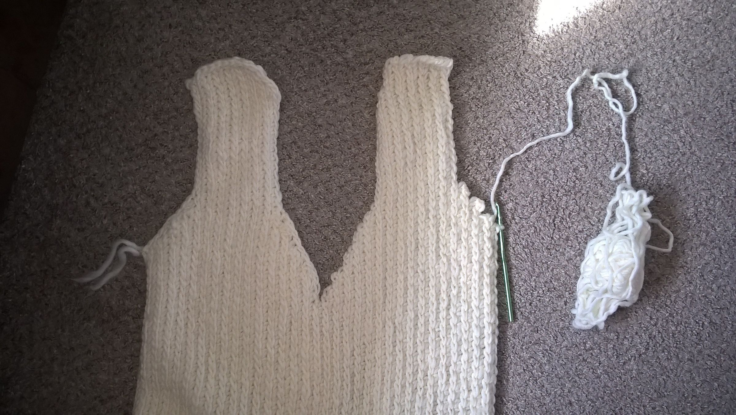 Ribbed Crochet Pullover With Hoodie : 17 Steps (with Pictures ...