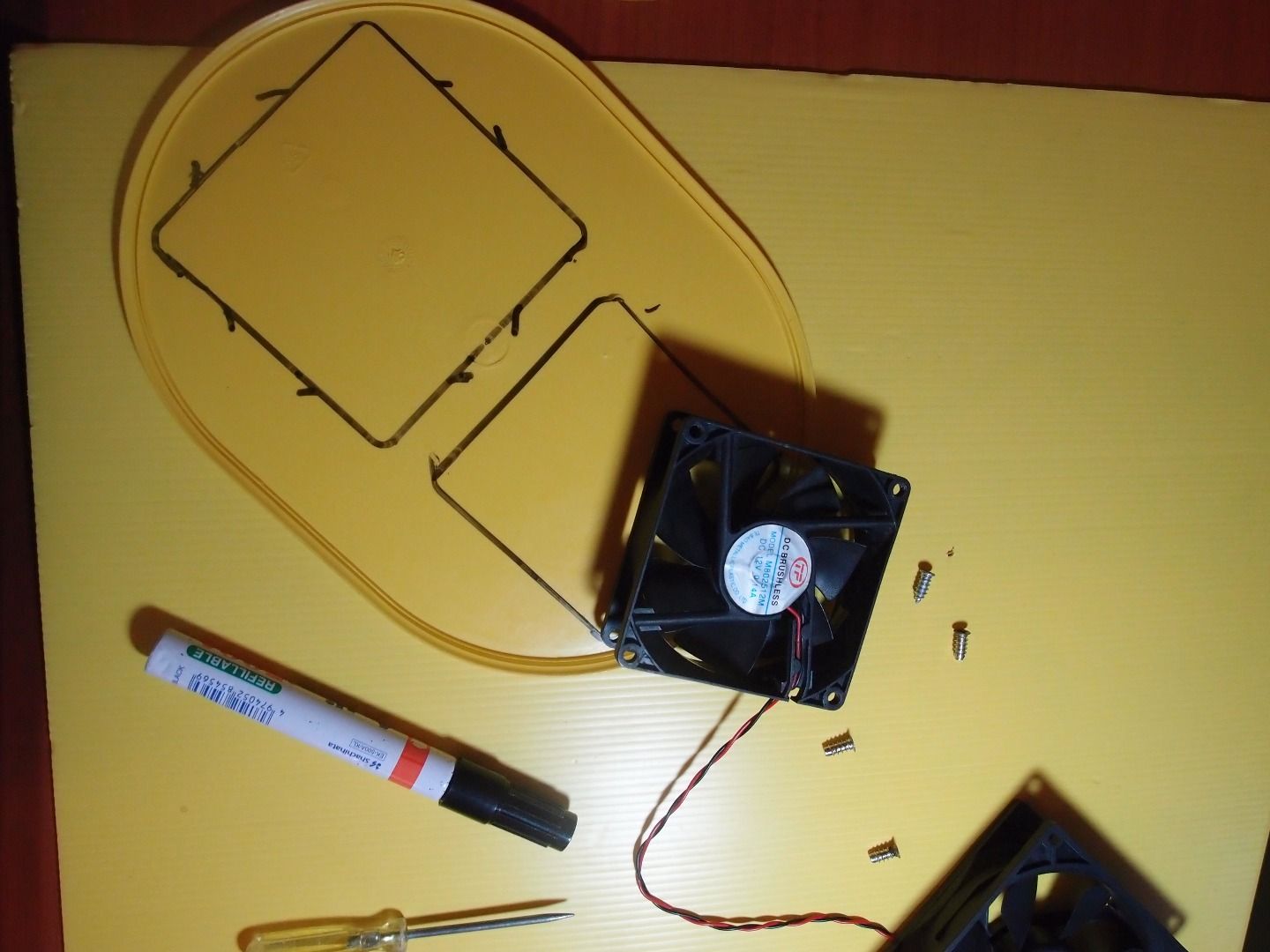 Simple and Cheap Air Cooler With Computer Fans : 6 Steps (with Pictures ...