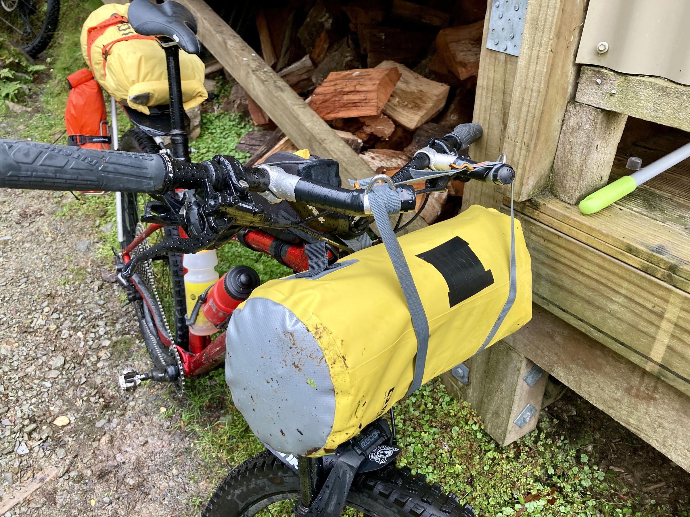 DIY Bikepacking Handlebar Cradle : 5 Steps - Instructables