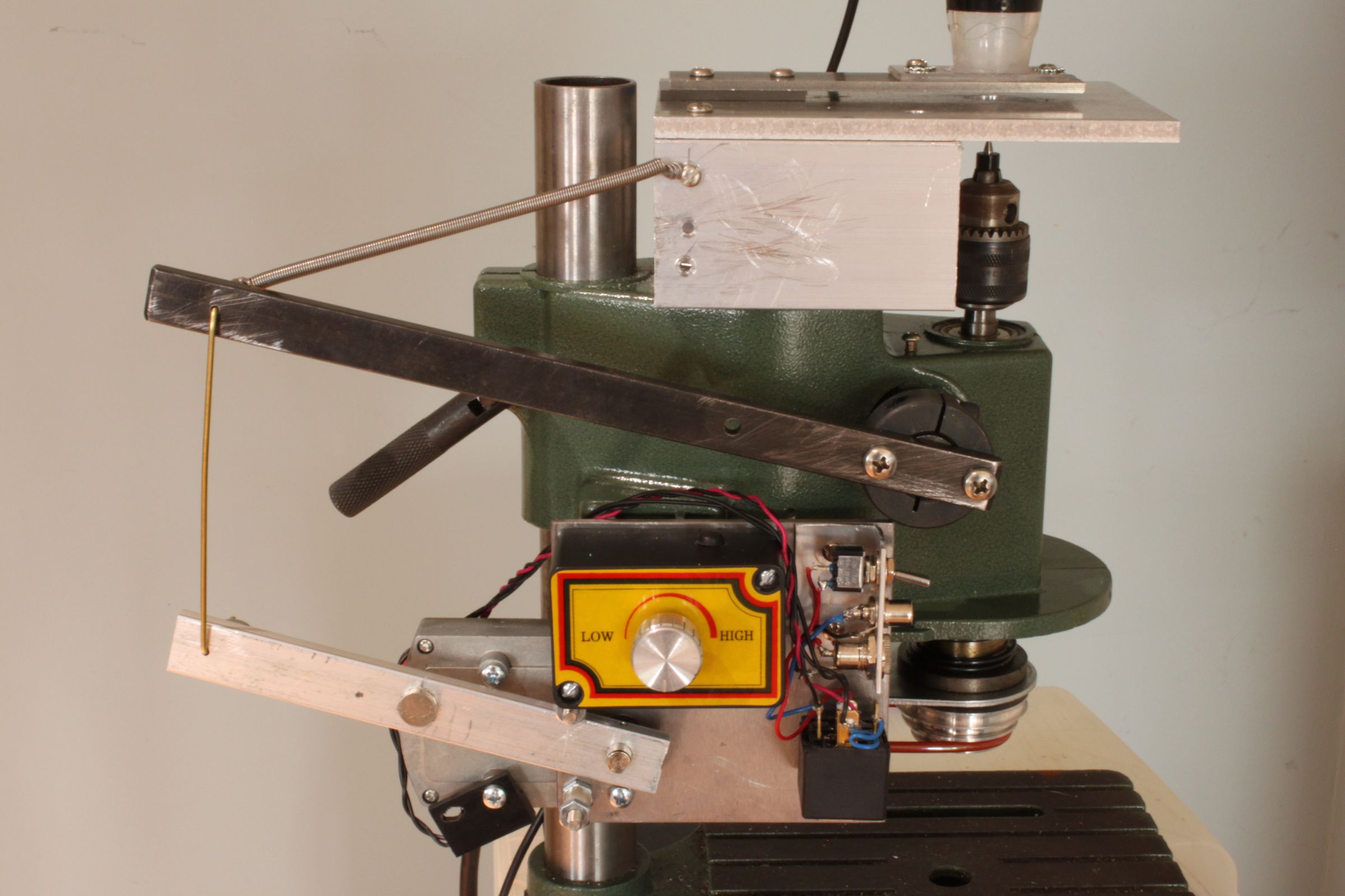 Motorized Plunge PCB Drill Using a USB Microscope : 10 Steps (with ...