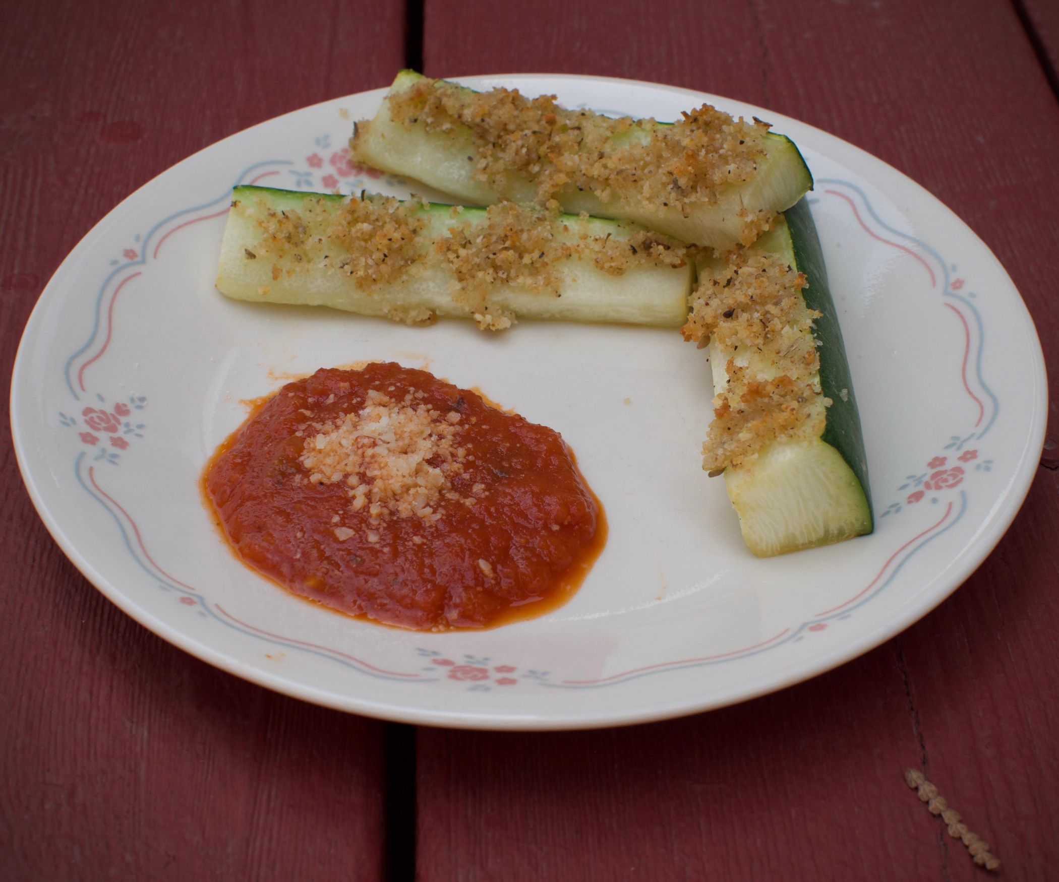 Garlic Parmesan Zucchini Sticks (from the Garden!) : 7 Steps (with ...