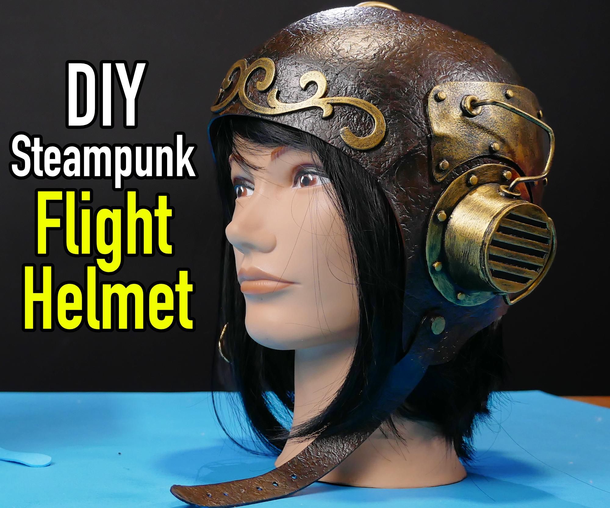 DIY Aviator Helmet / Flight Hat From Craft Foam : 30 Steps (with ...