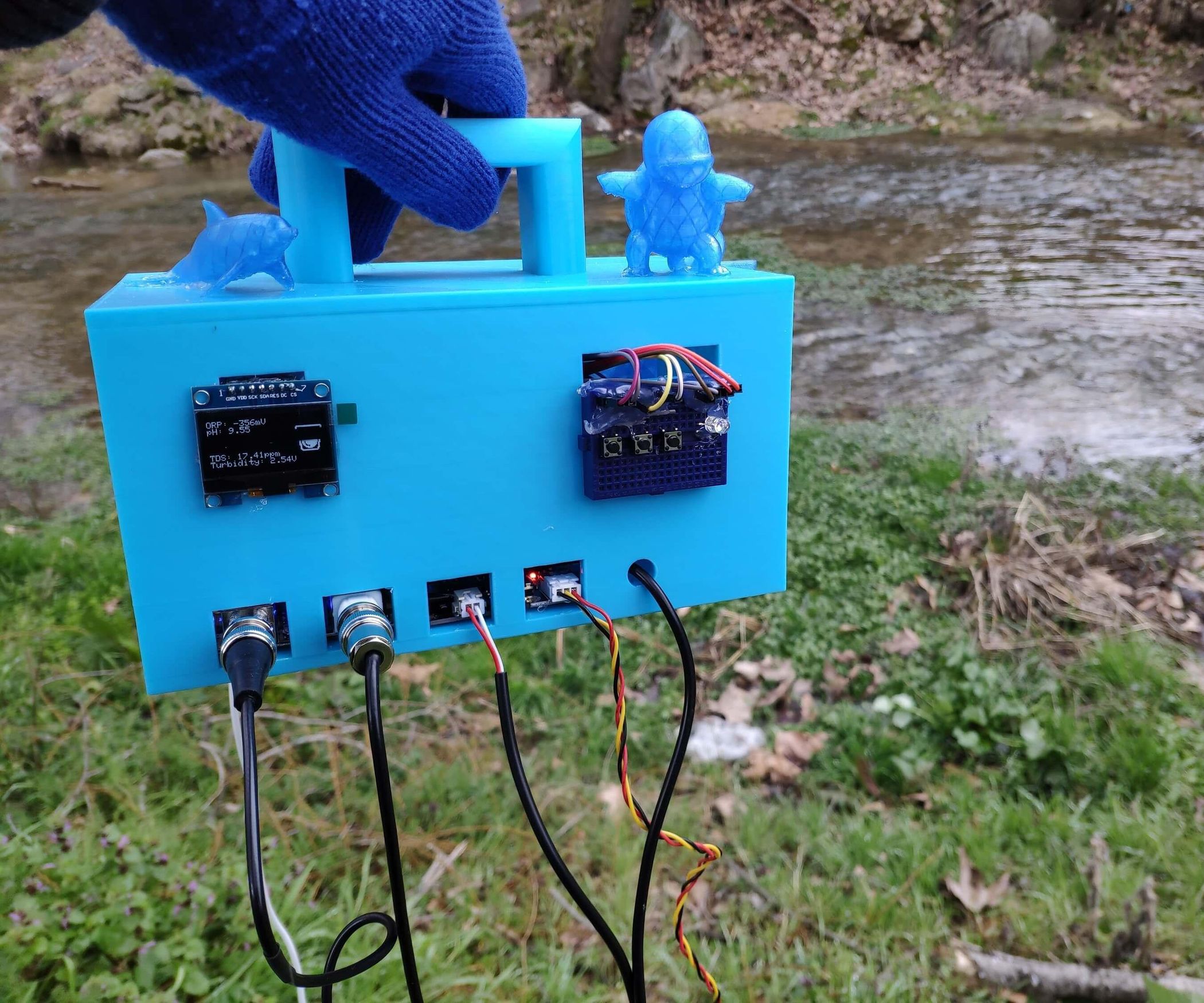 GSM & SMS Enabled AI-driven (TinyML) Water Pollution Monitor : 19 Steps ...