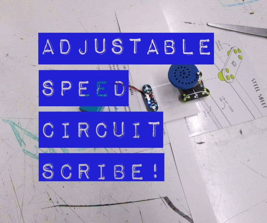Adjustable Speed Circuit Scribe : 5 Steps - Instructables
