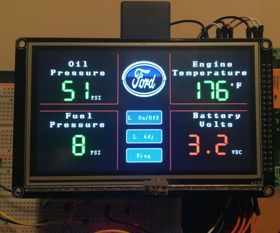 Vehicle Digital Gauge Display : 8 Steps - Instructables