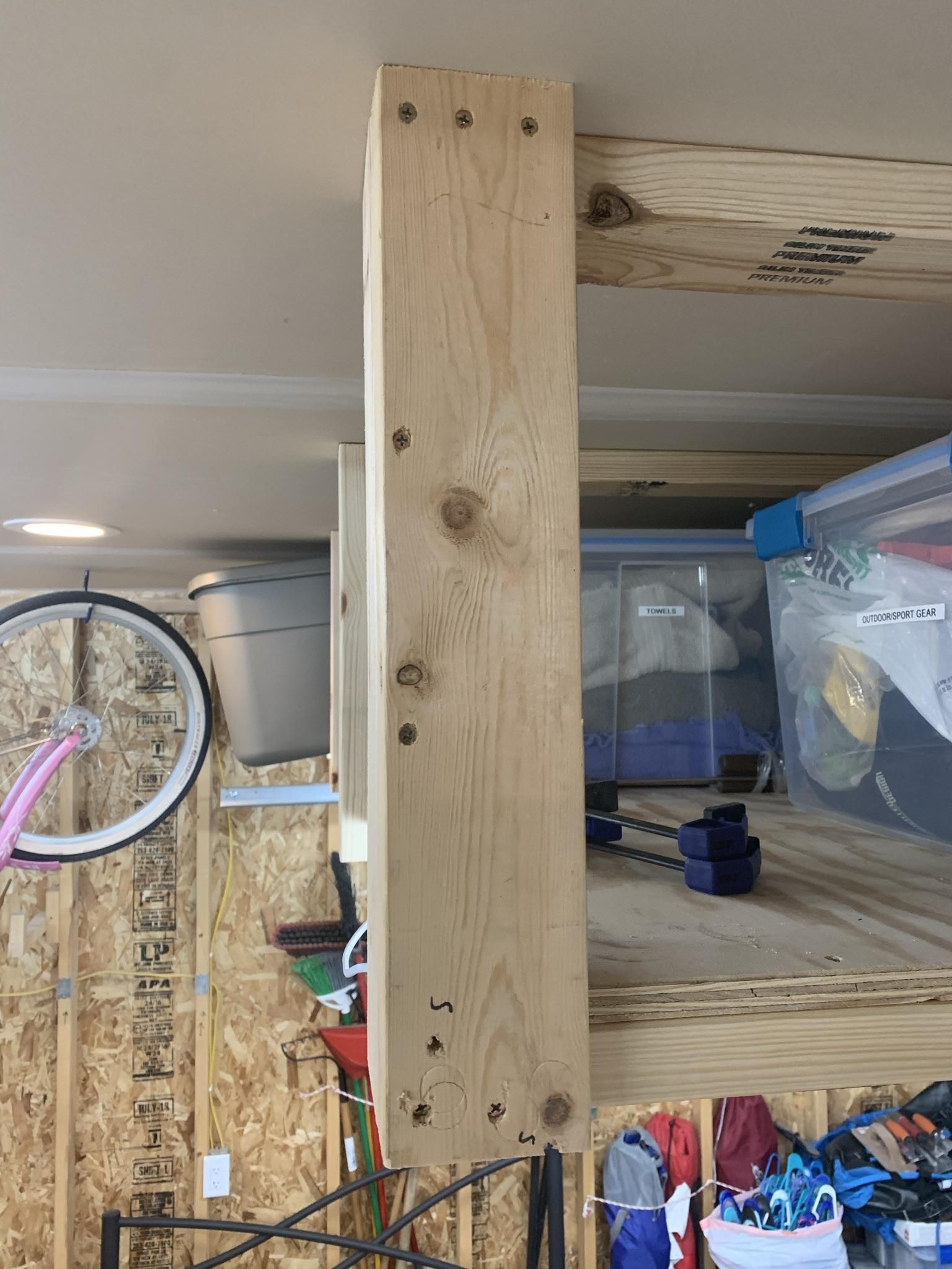 Enclosed Overhead Garage Storage : 12 Steps - Instructables