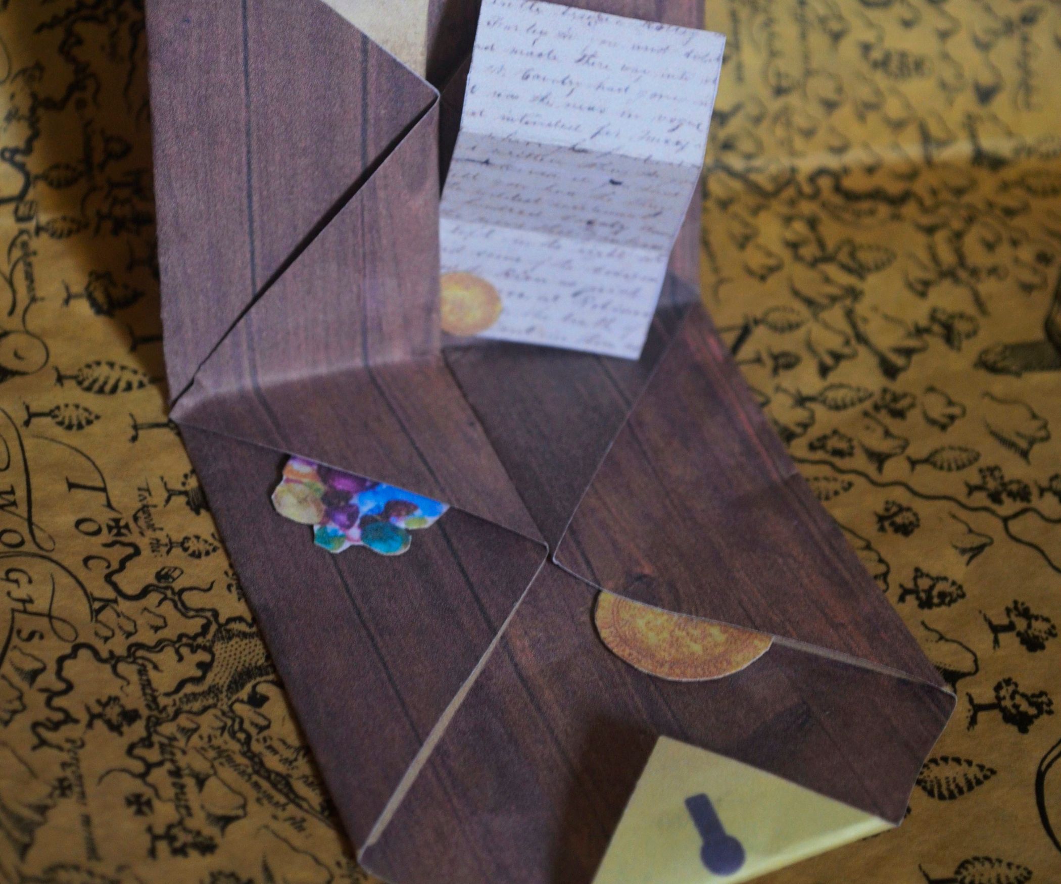 Mini Treasure Chest With 12 Hidden Compartments : 11 Steps (with ...