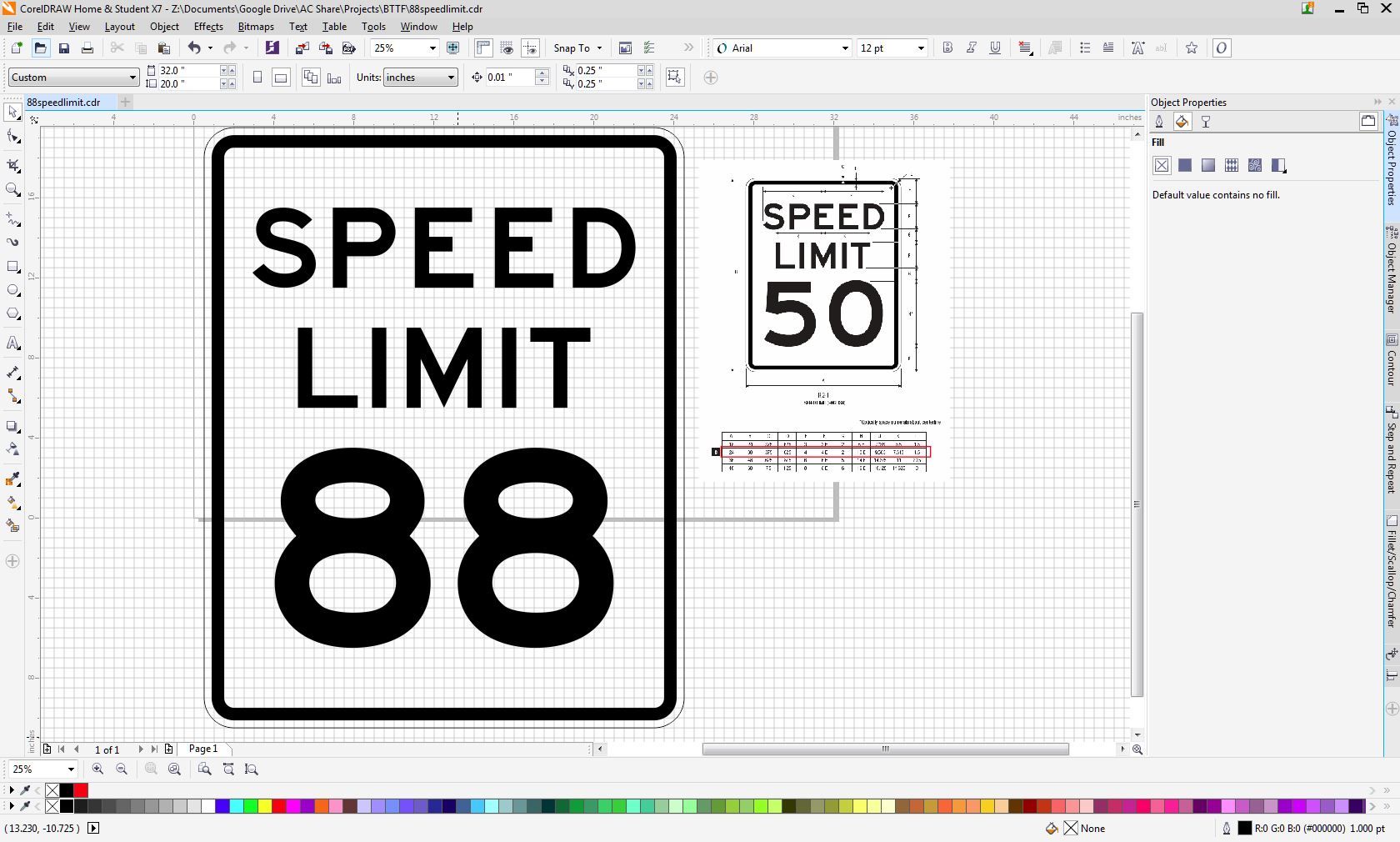 88 MPH Back to the Future Speed Signs : 4 Steps (with Pictures ...