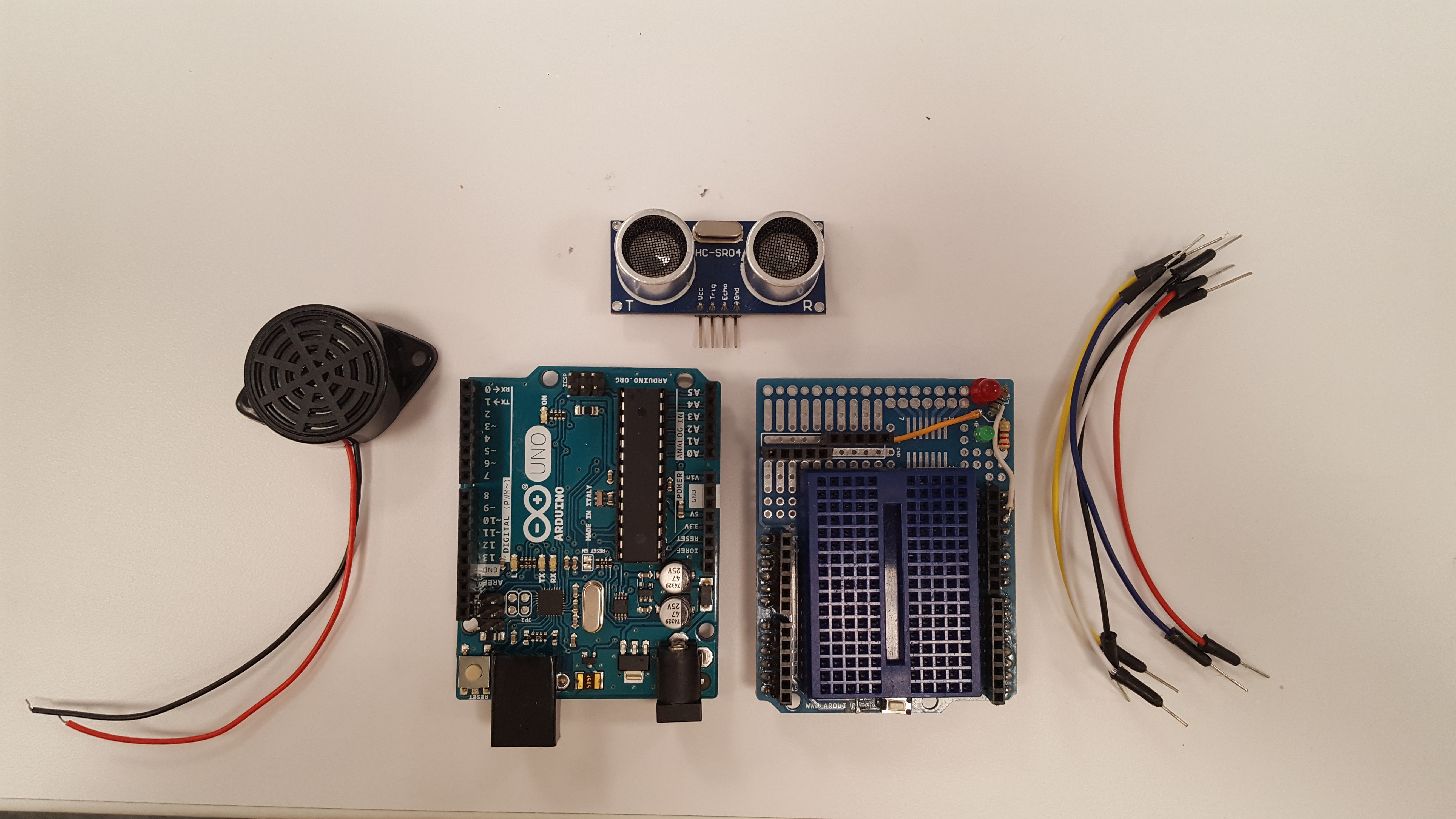 UltraSonic Proximity Alarm : 5 Steps (with Pictures) - Instructables