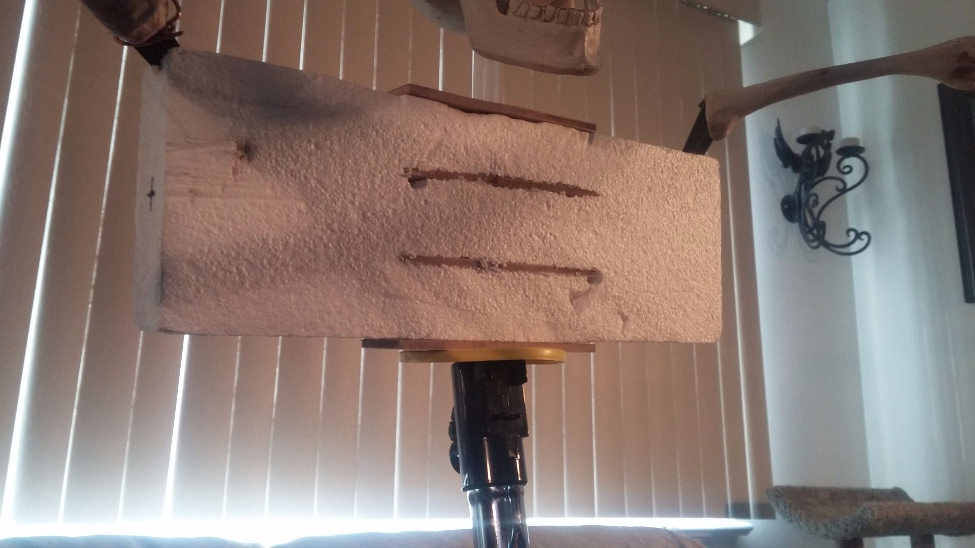 Arduino Controlled Animatronic Skeleton Rock Band - in Progress : 7 ...