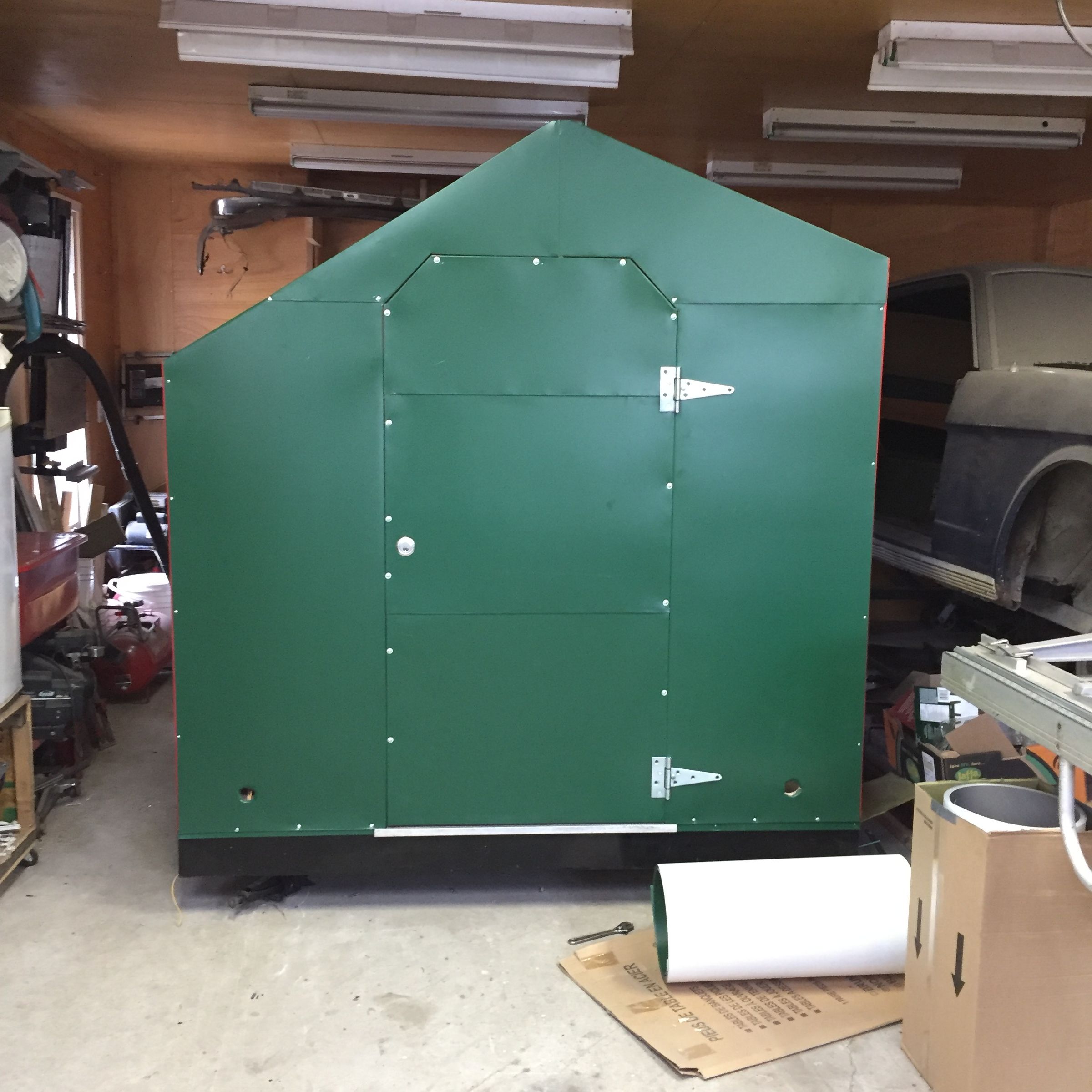Tiny Dumpster House Trailer : 7 Steps (with Pictures) - Instructables