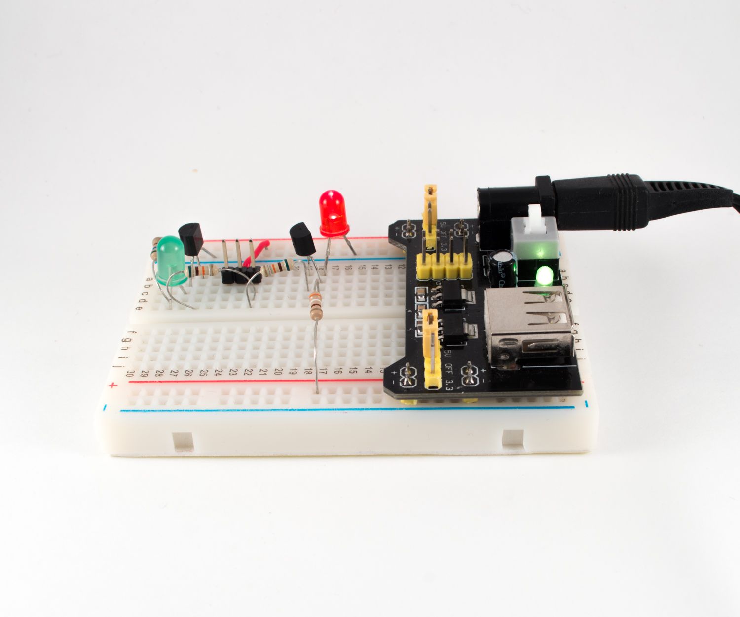 Sensor Controlled RED and GREEN LEDs : 7 Steps (with Pictures ...