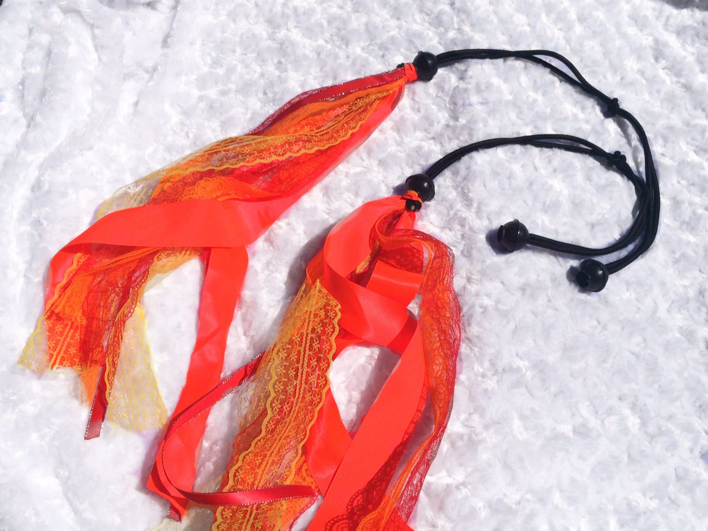 How to Make EASY Ribbon Practice Poi : 3 Steps - Instructables