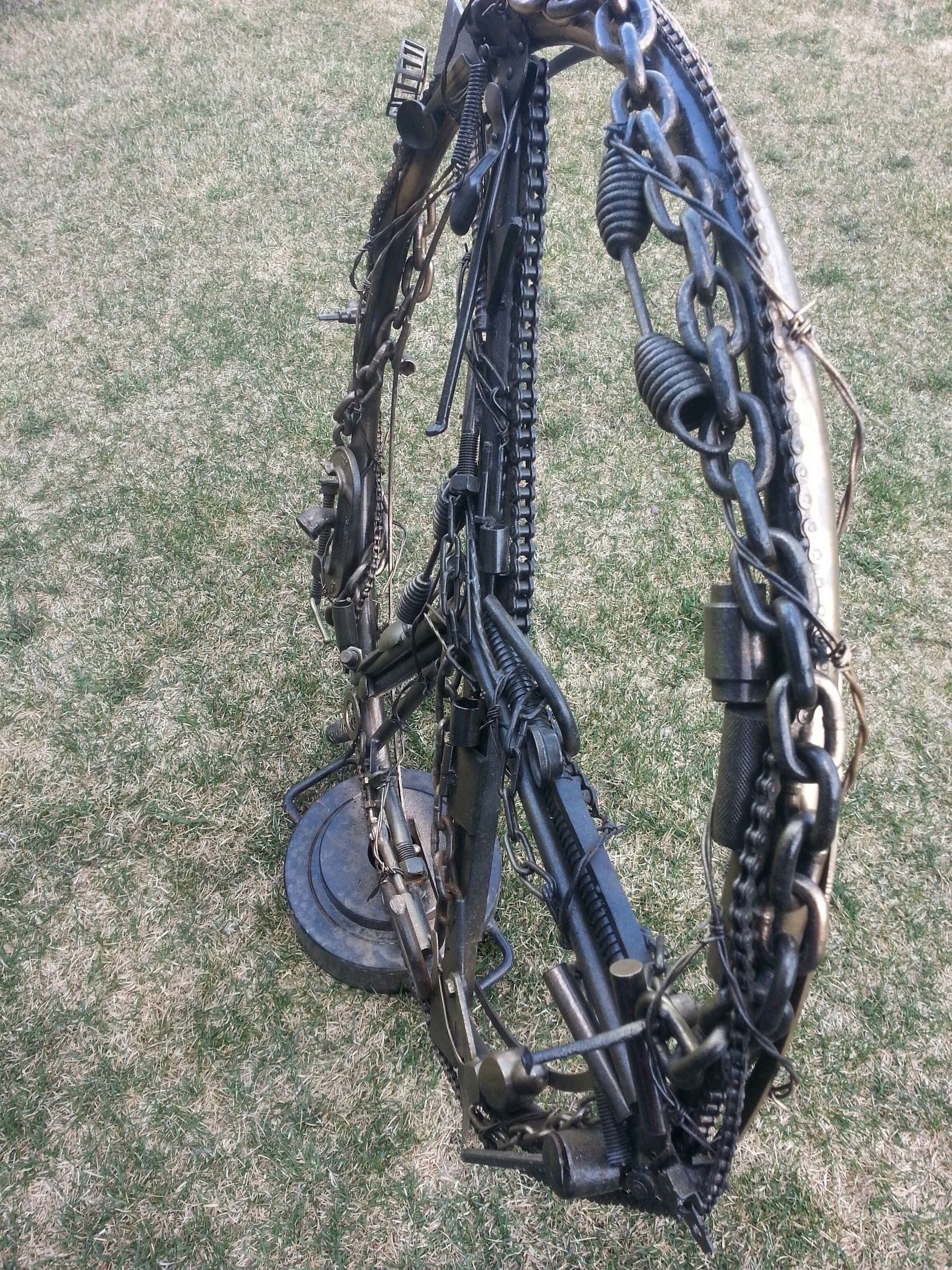 Scrap Steel Sculpture's : 8 Steps - Instructables