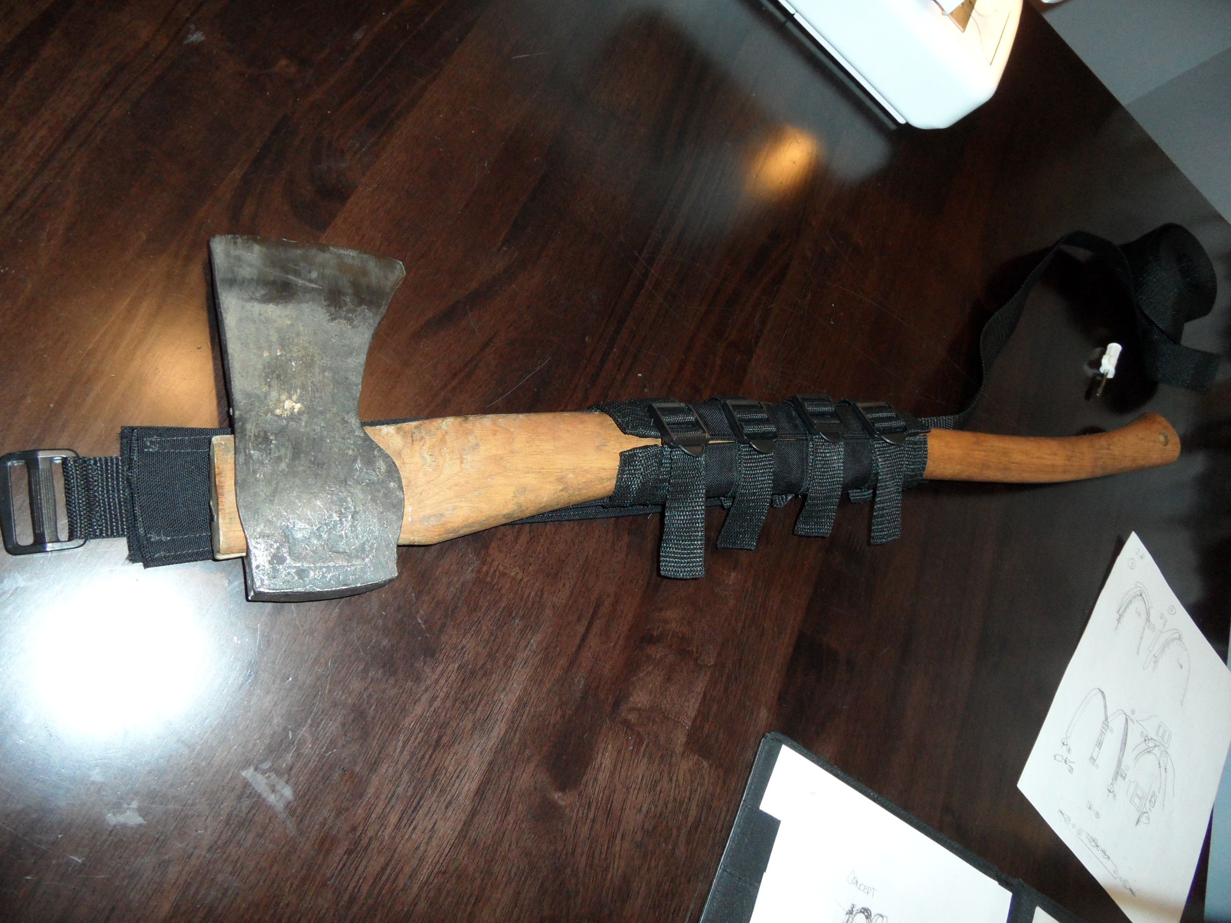 Quick-Release Axe Holster : 7 Steps (with Pictures) - Instructables