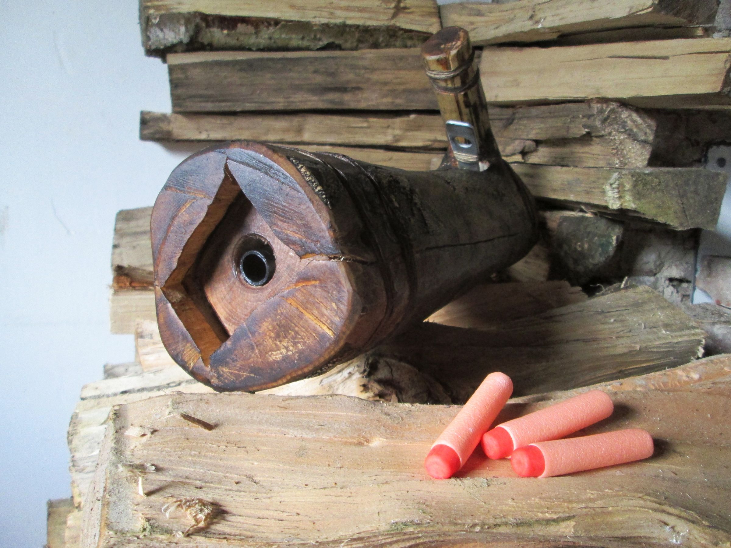 Handheld Tree Cannon - Nerf Style : 6 Steps (with Pictures) - Instructables