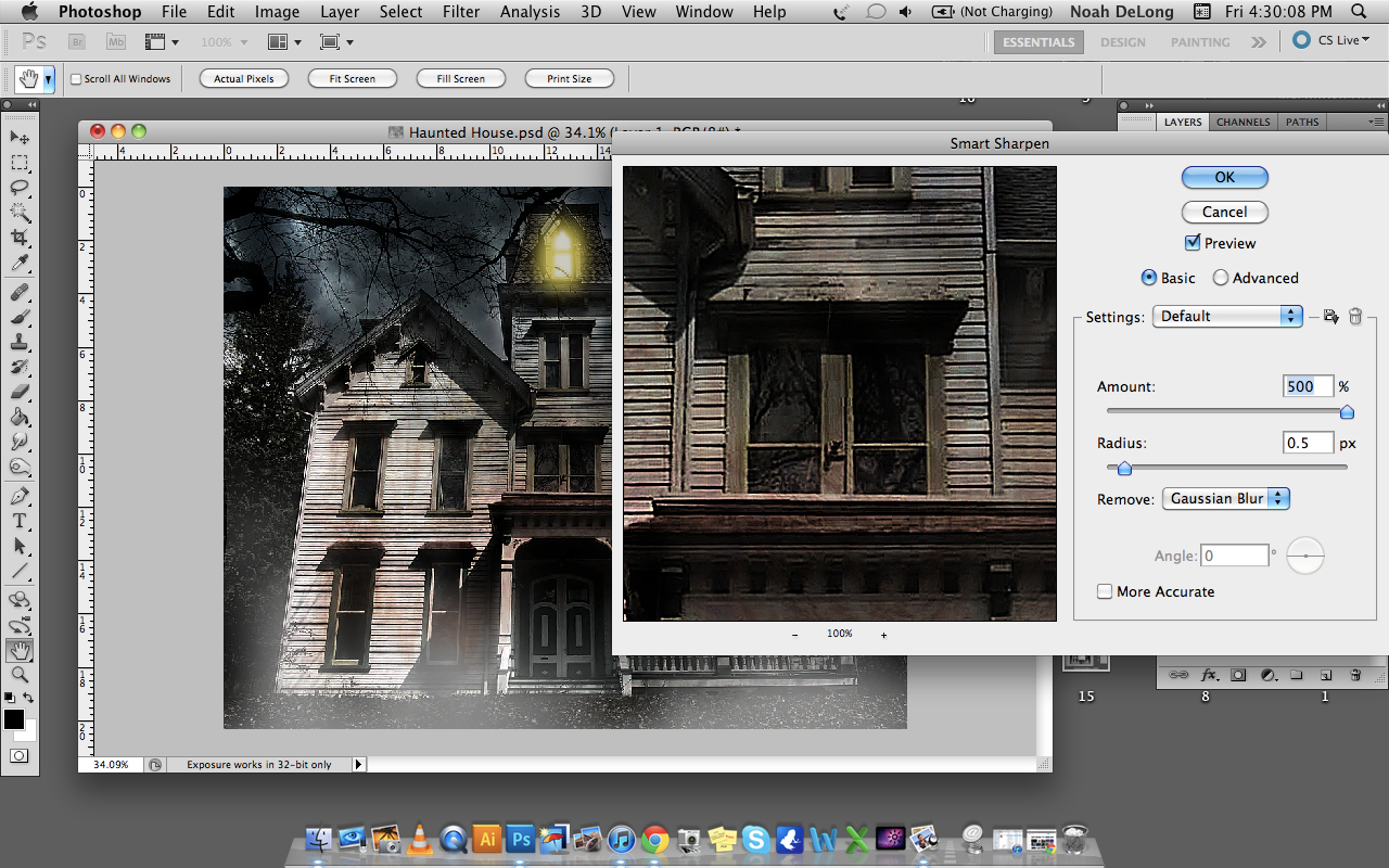 Haunted House Photo Edit : 9 Steps - Instructables