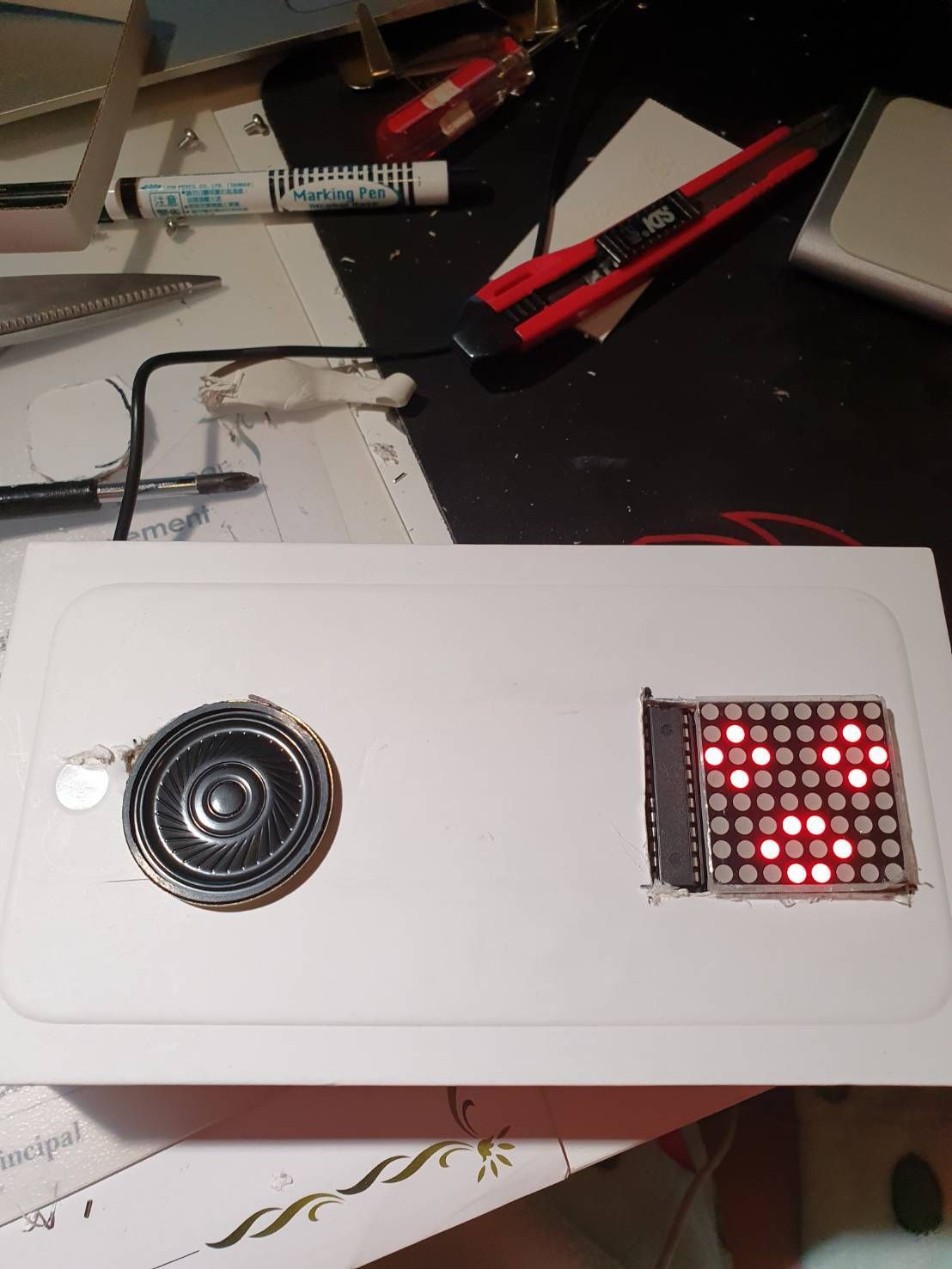 Arduino Matrix Display Emotional Faces : 4 Steps - Instructables