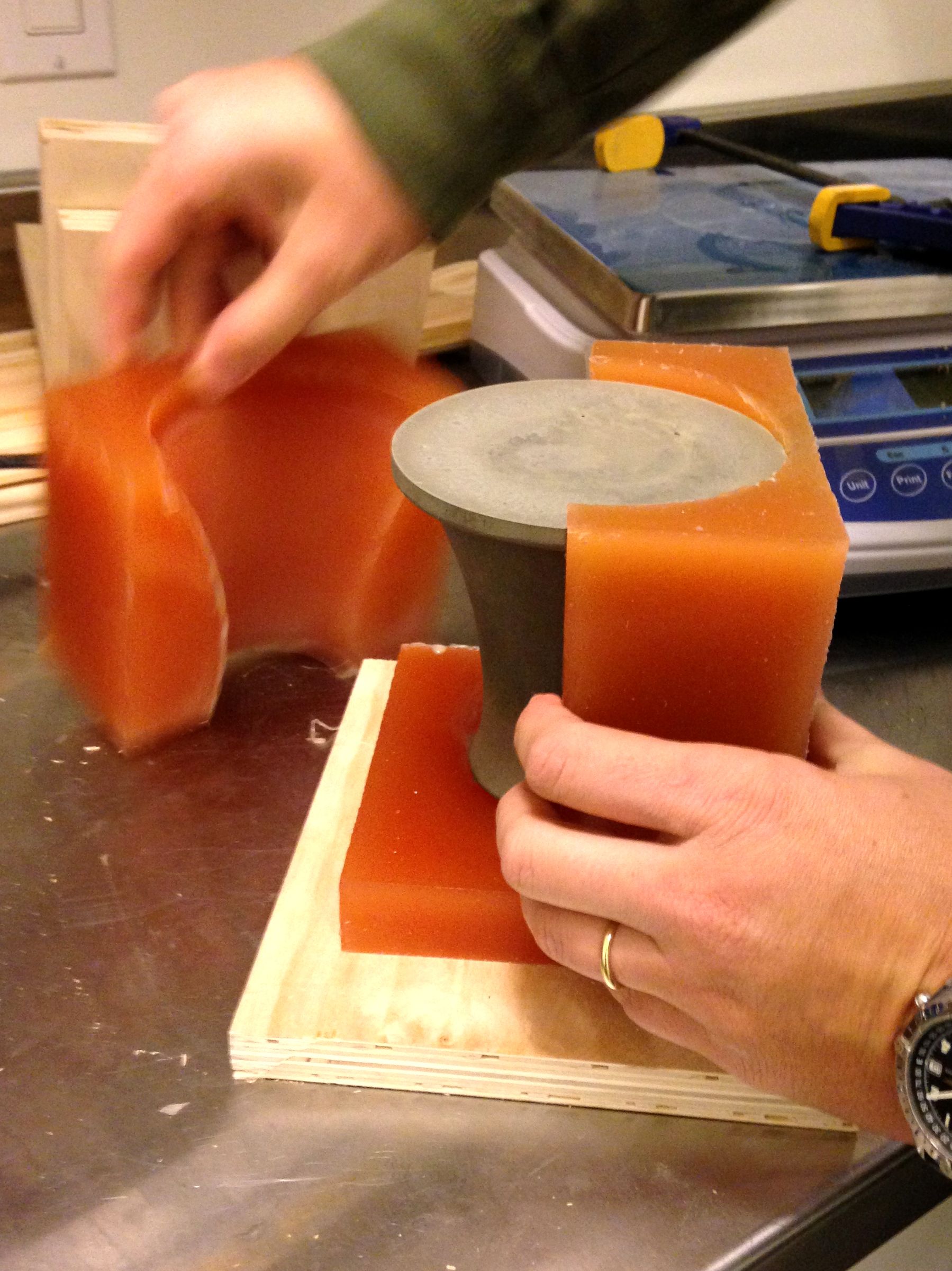 Mini-Nuclear Power Plant - Make a Urethane Mold to Cast Concrete : 13 ...