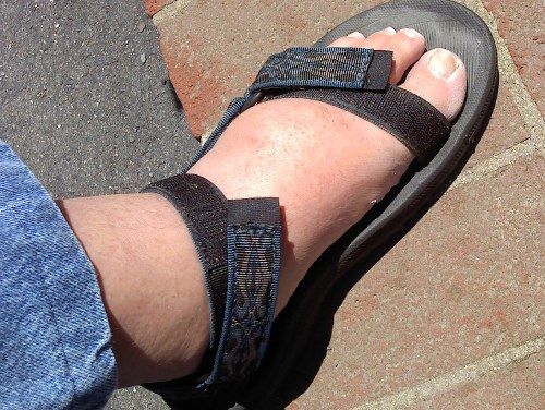 Fix Your Velcro Sandals to Handle Wide Feet : 4 Steps (with Pictures ...