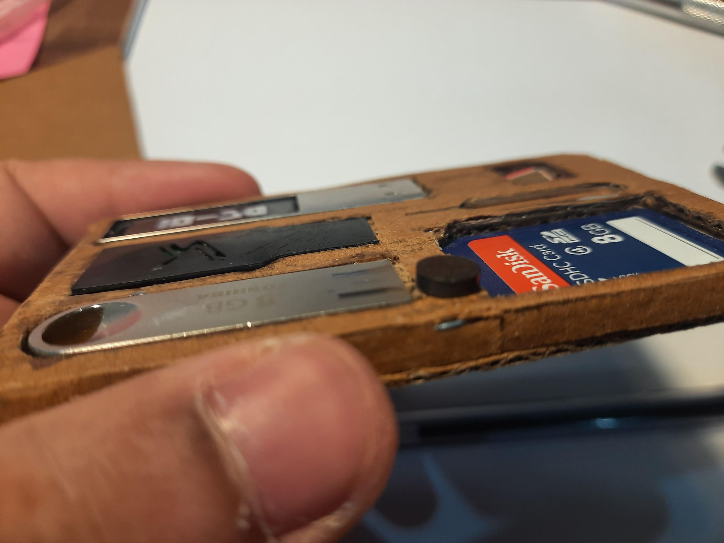 How to Make a Fancy Case for Organizing Computer Storage Devices : 8 ...