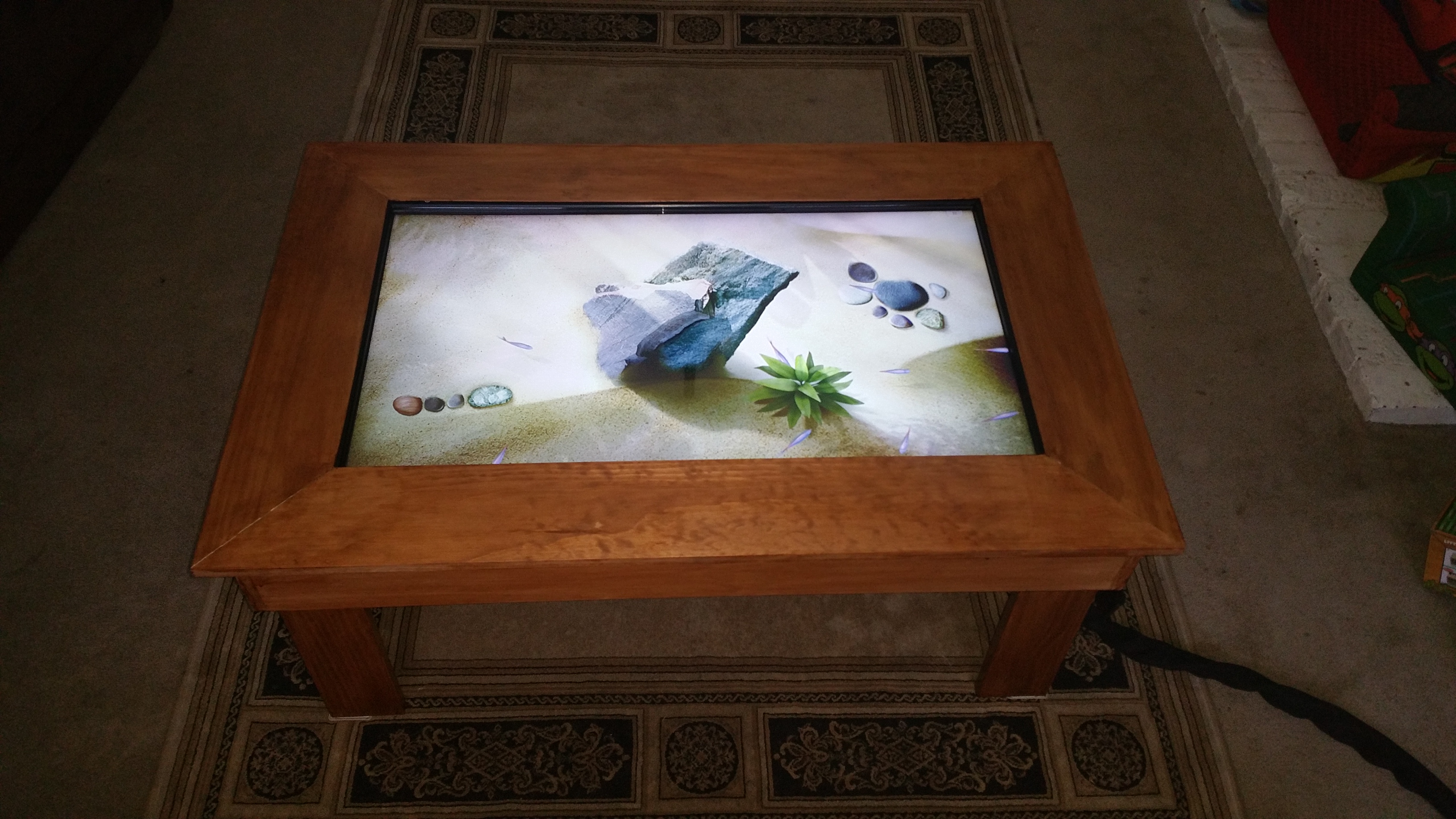 Touch Screen Smart Coffee Table Tablet : 7 Steps (with Pictures ...