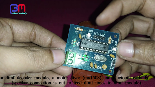 Dtmf Bluetooth Robot 3 Steps Instructables