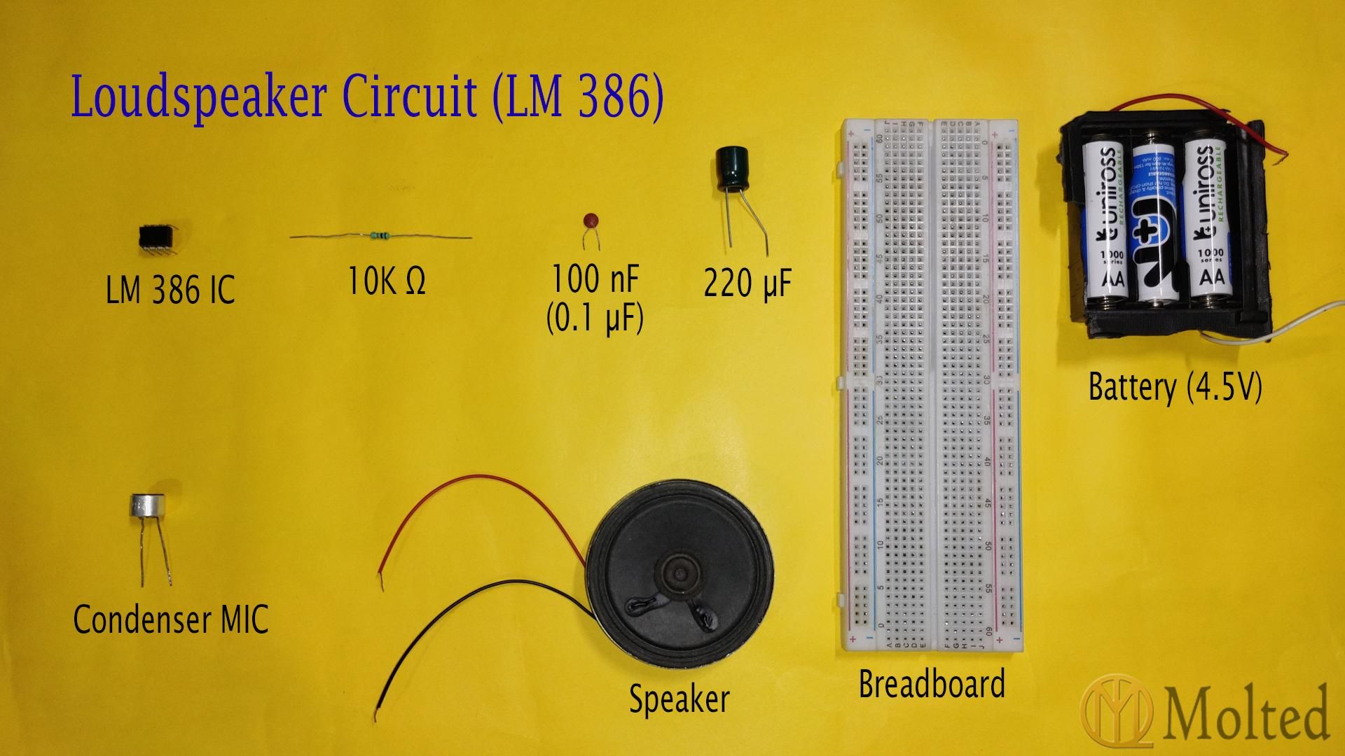 Three Loudspeaker Circuits || Step-by-Step Tutorial : 3 Steps ...