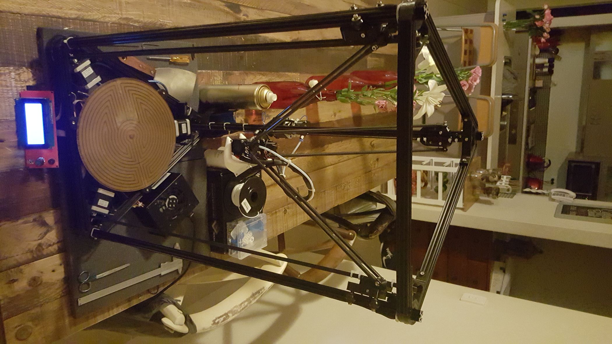 Building a Cheap Delta Printer : 13 Steps (with Pictures) - Instructables