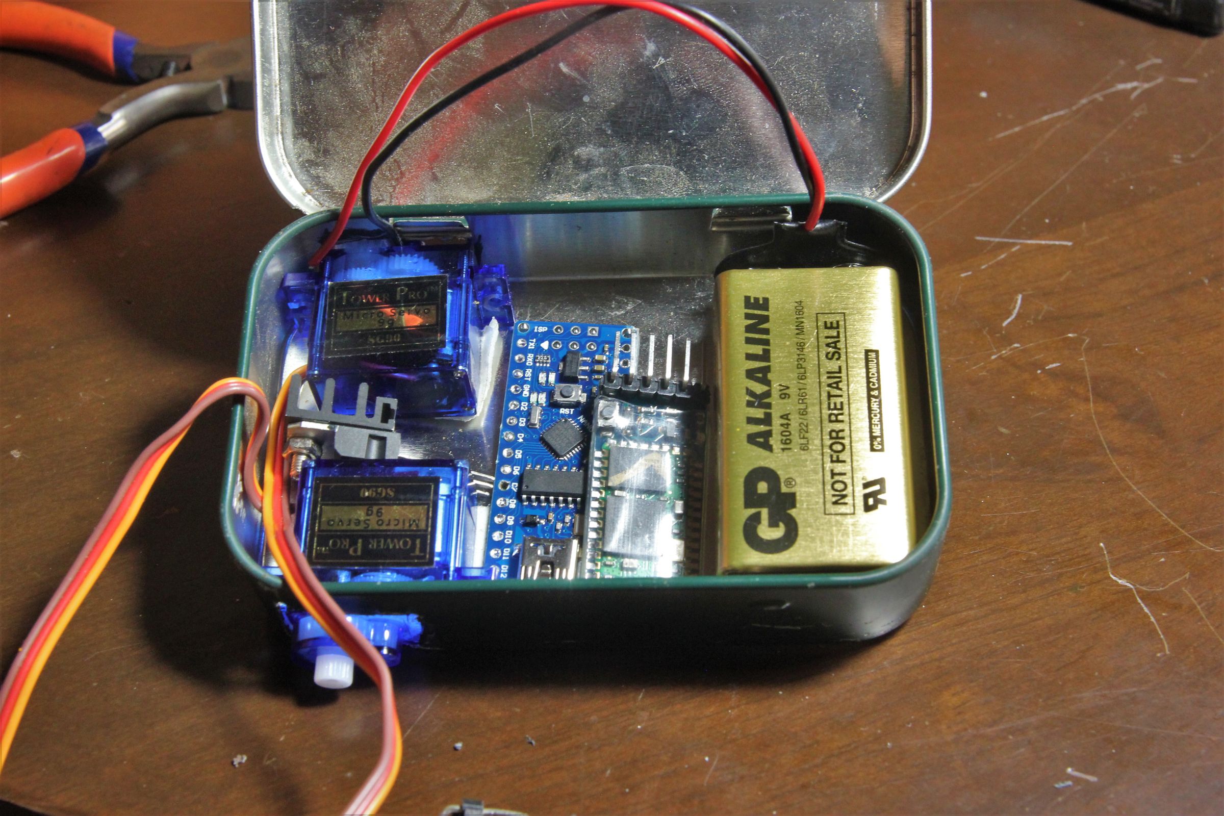 Tin Box Phone-Controlled RC Car : 9 Steps - Instructables