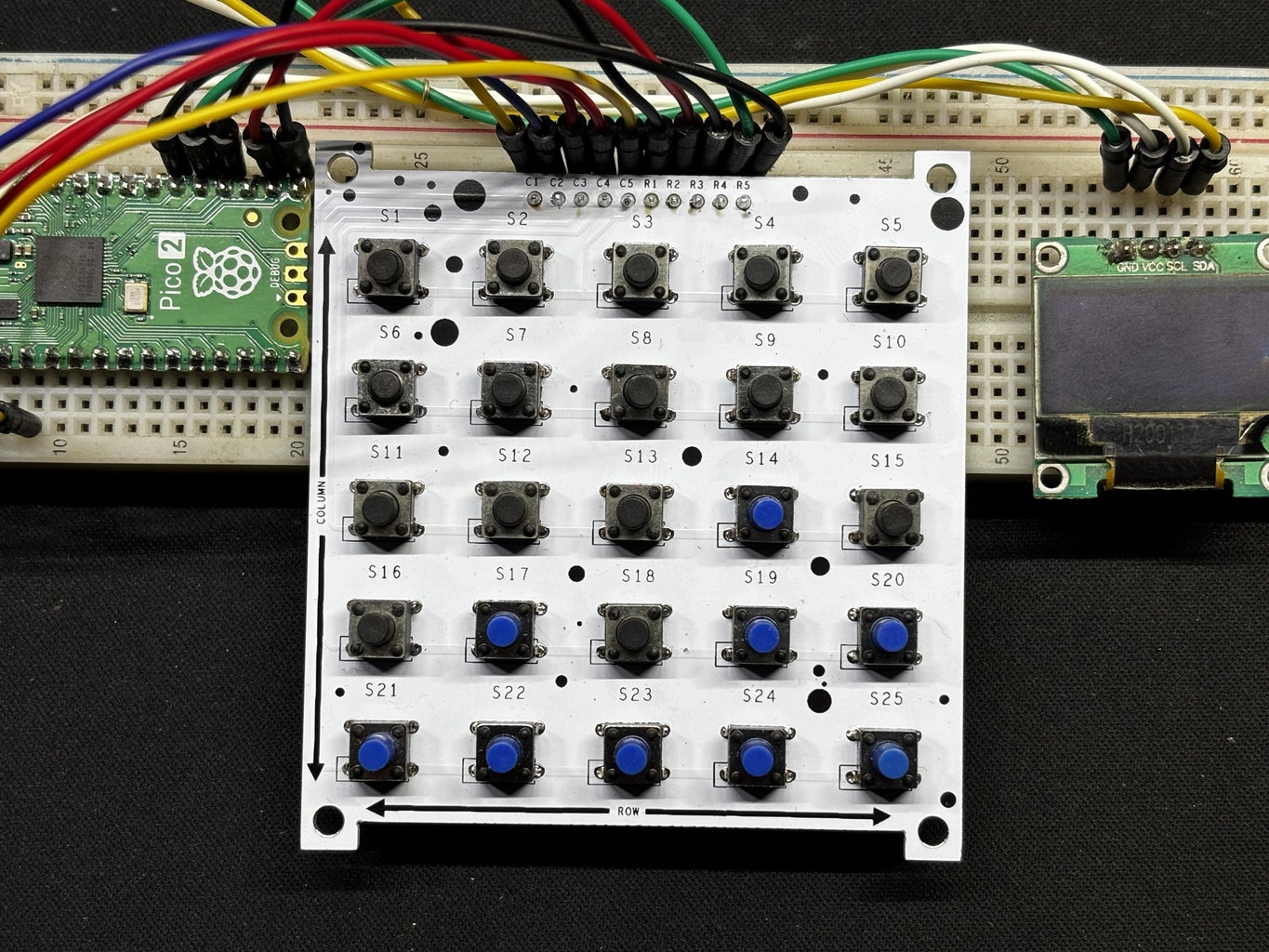 Custom 5x5 Keypad 6 Steps With Pictures Instructables